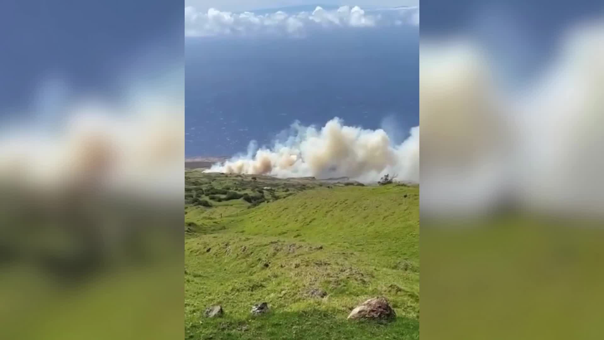 Emergency evacuation order issued in Kahikinui due to brush fire – KHON2