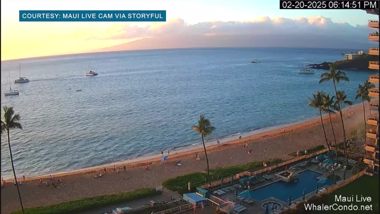 WATCH: Maui live cam captures moment of Kaanapali explosion – KHON2