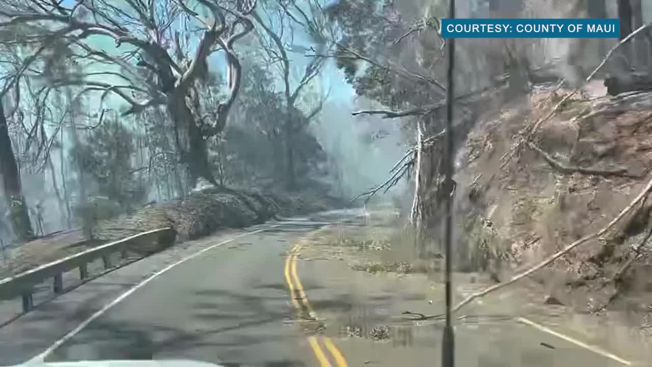 VIDEO: Fire, wind wreak havoc on Maui – KHON2