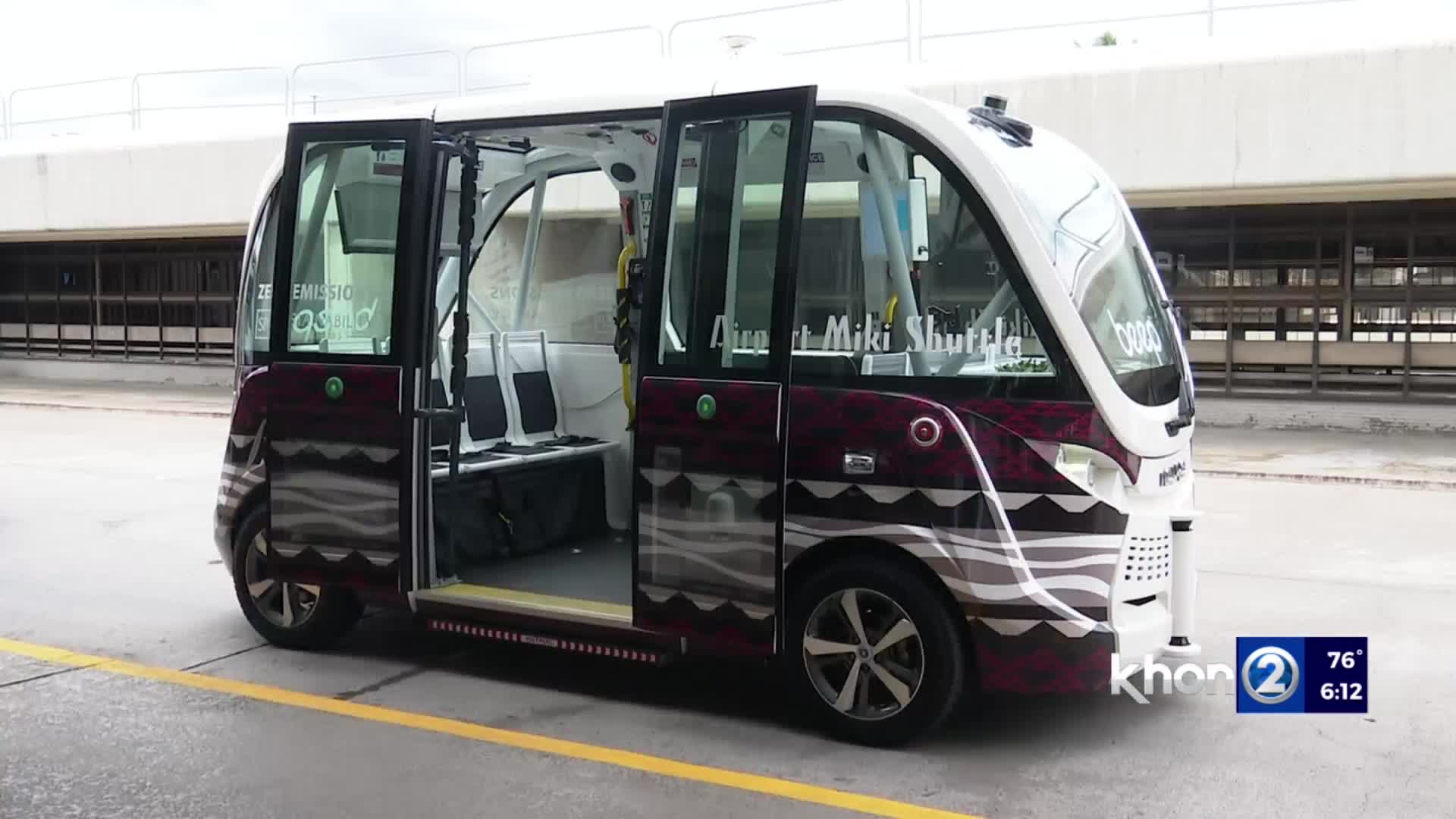 Autonomous shuttles debut at Hawaii’s busiest airport – KHON2
