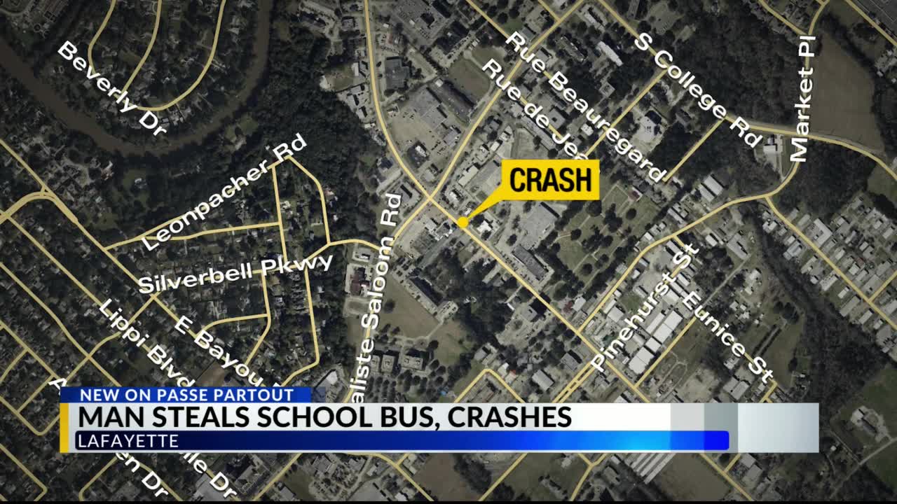 Man causes multi-vehicle crash in stolen school bus, police say – KTVE – myarklamiss.com