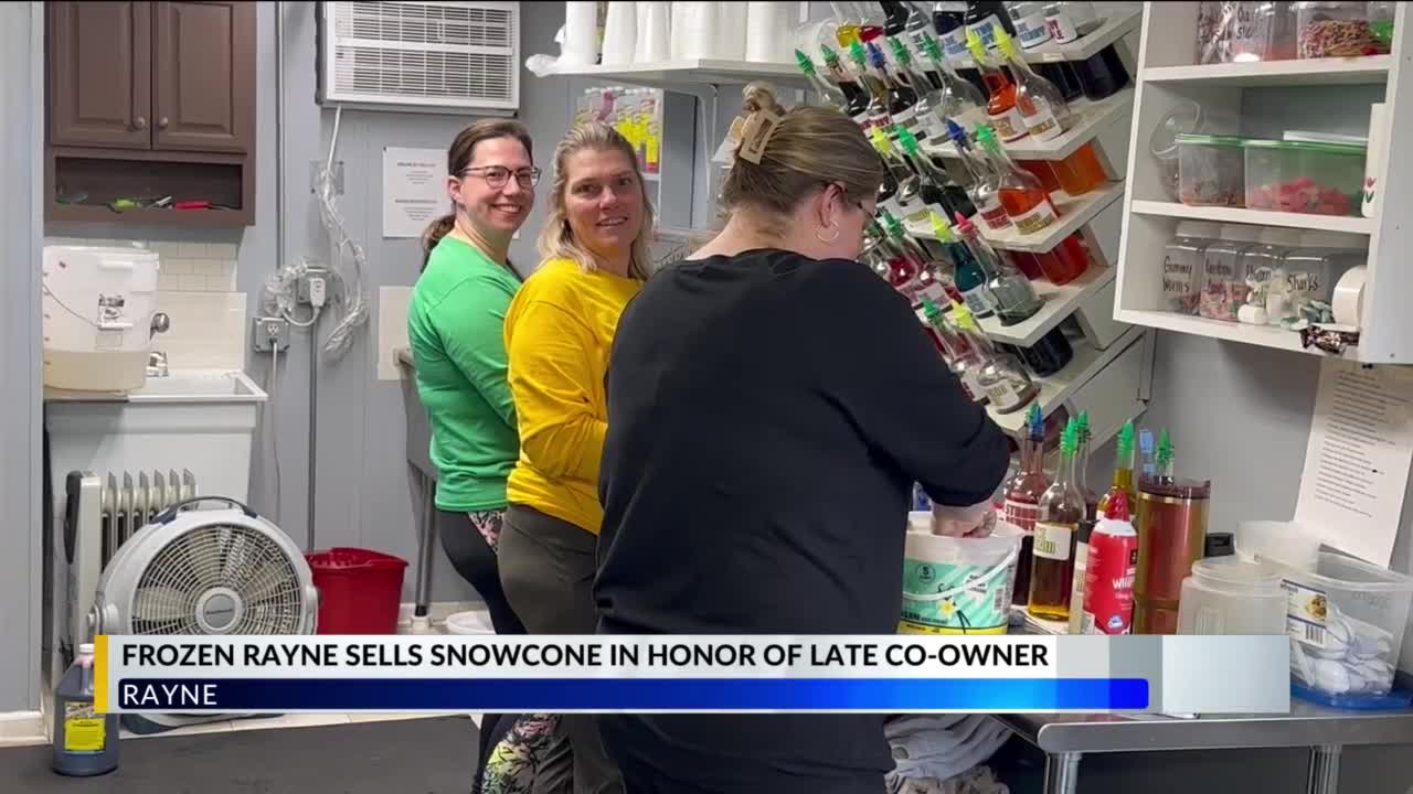 Rayne snow cone stand sells ‘Emily Special’ in honor of late co-owner ...