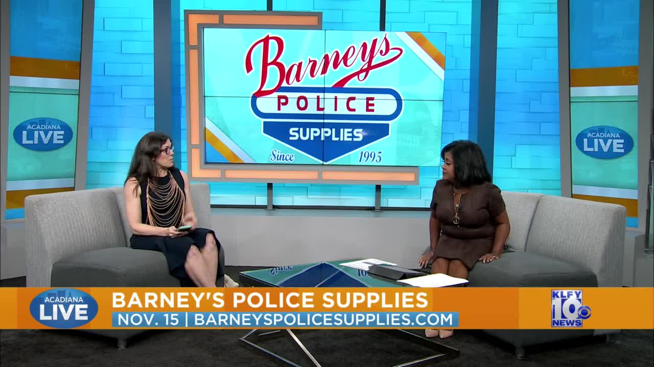 Ray Cloutier with Barney’s Police Supplies in Lafayette – KLFY.com