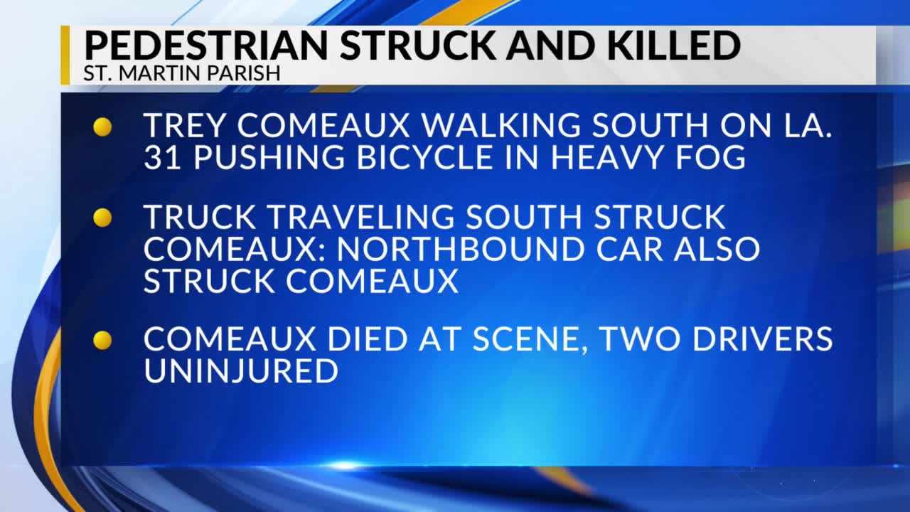 New Iberia man killed in St. Martin Parish crash – KLFY.com