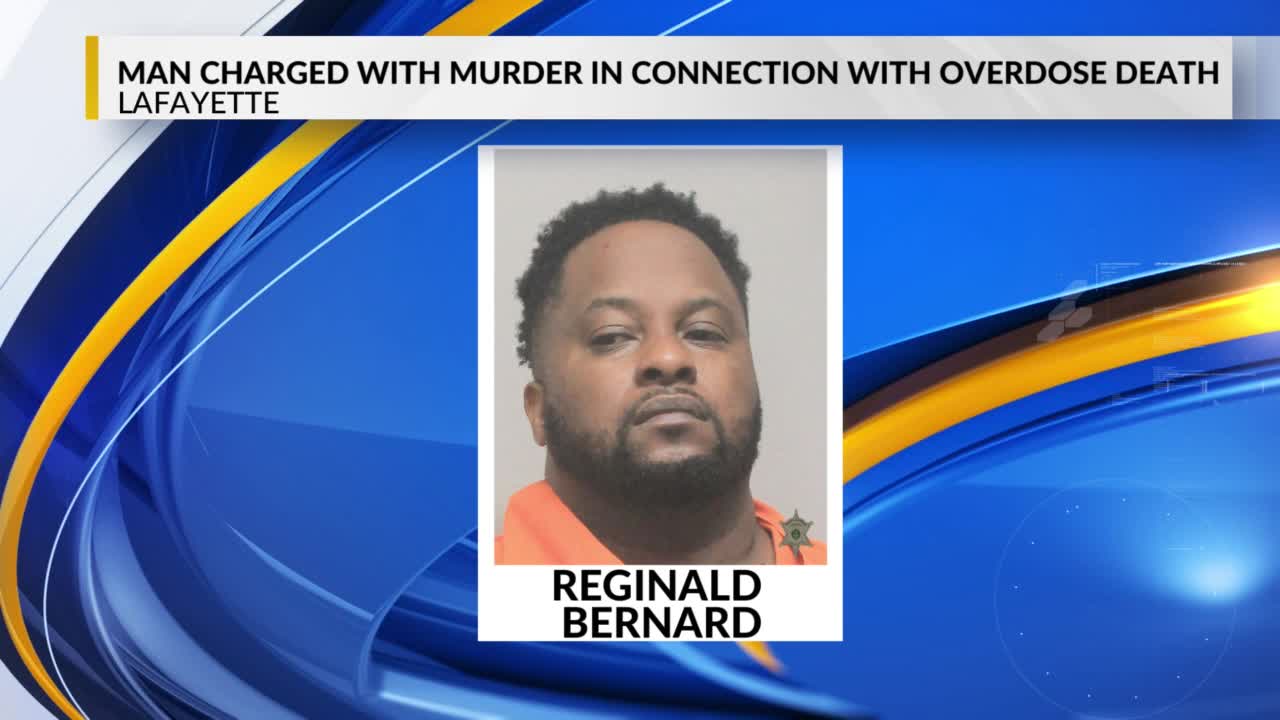 Lafayette man charged with murder in connection with overdose death ...