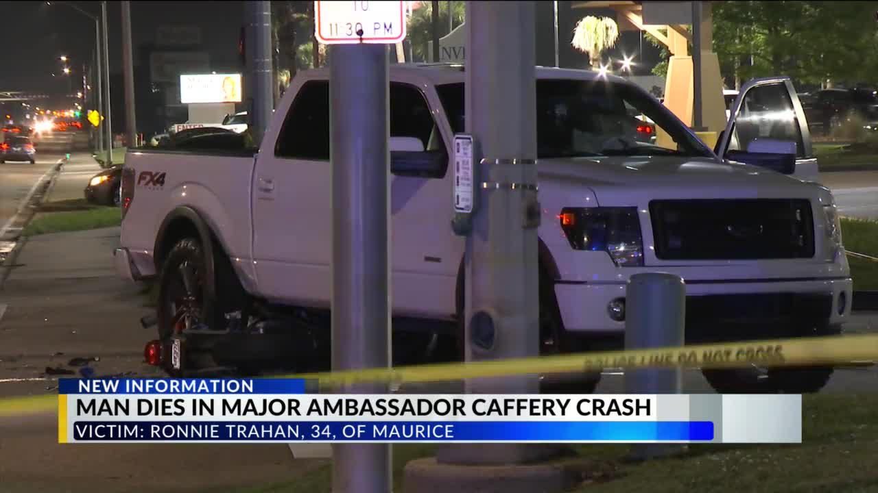 Maurice man killed in Thursday night motorcycle crash on Ambassador ...