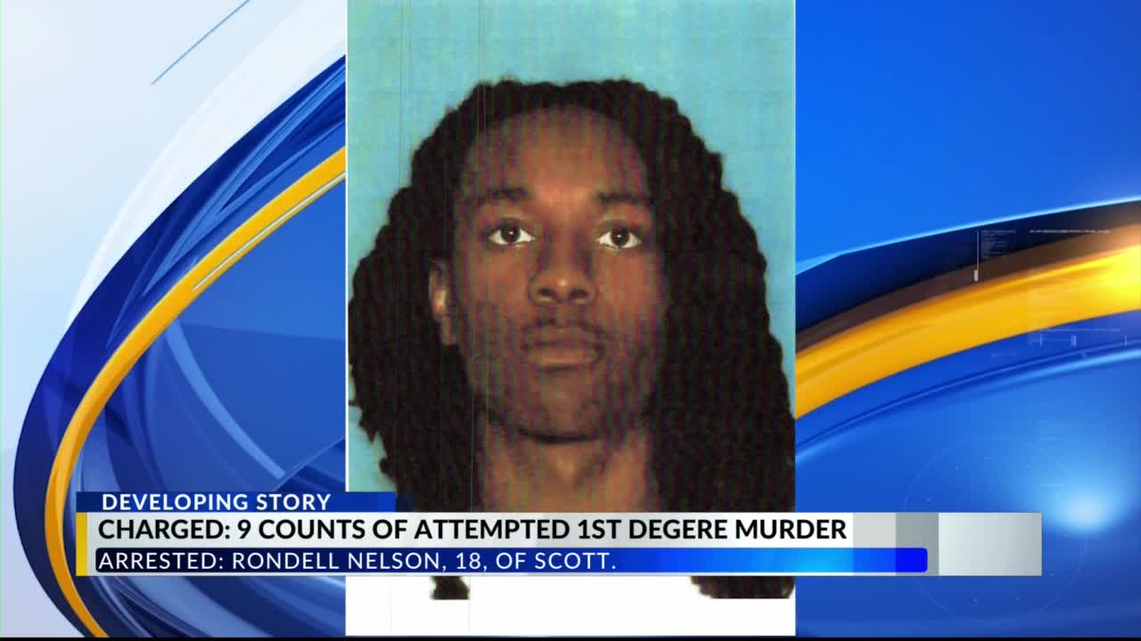 Wanted Scott man arrested in connection with nine counts of attempted ...
