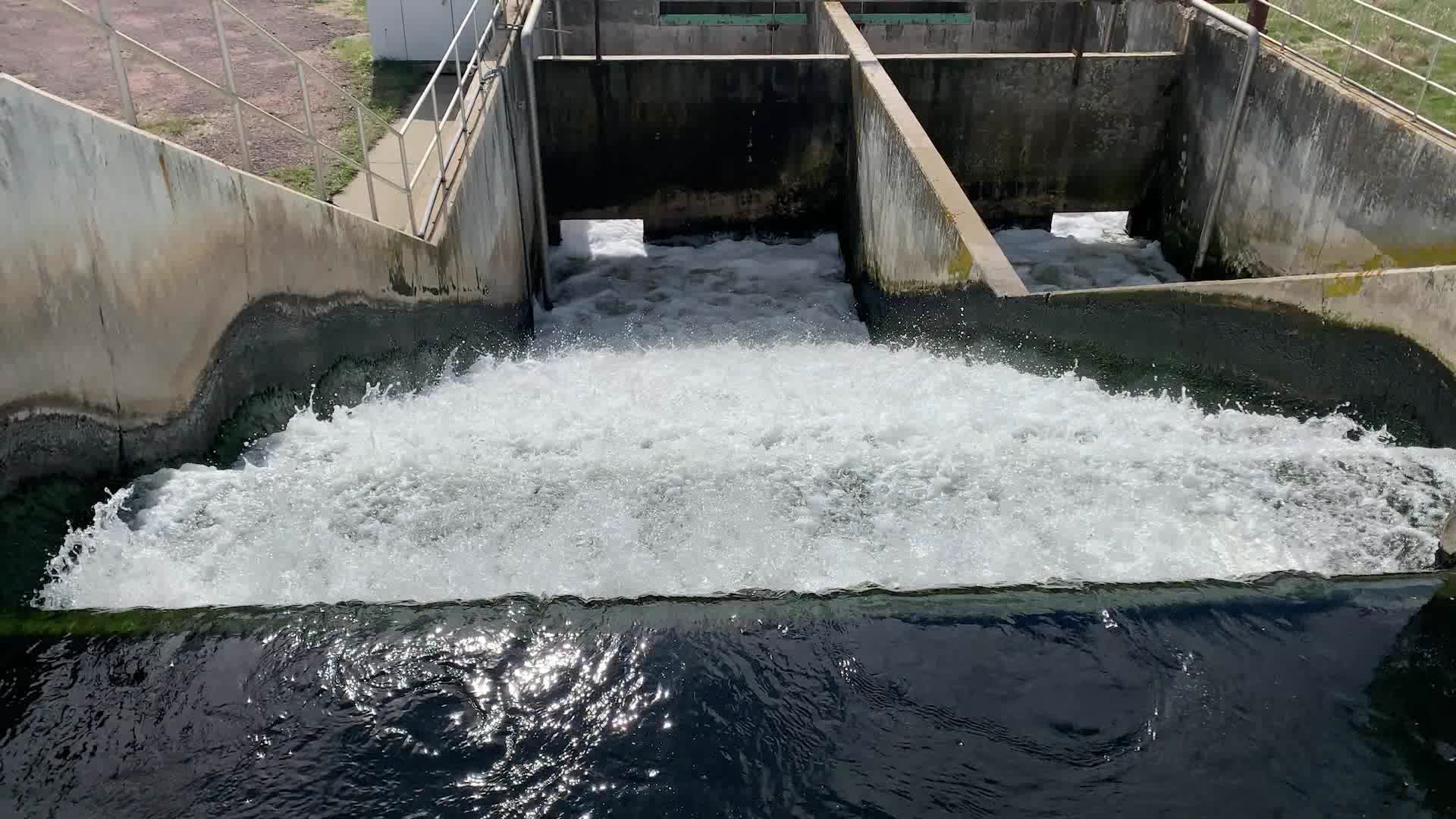 KELO wastewater plant cascade aerator – KELOLAND.com