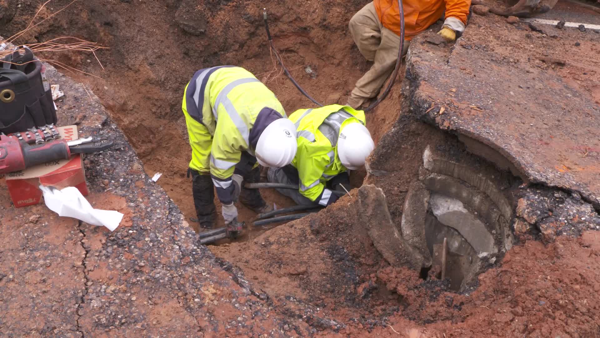 Zion Canyon Scenic Road Rockfall Damage Construction – KLAS
