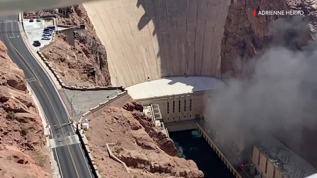 Hoover Dam fire after transformer explodes 07/19 – KLAS