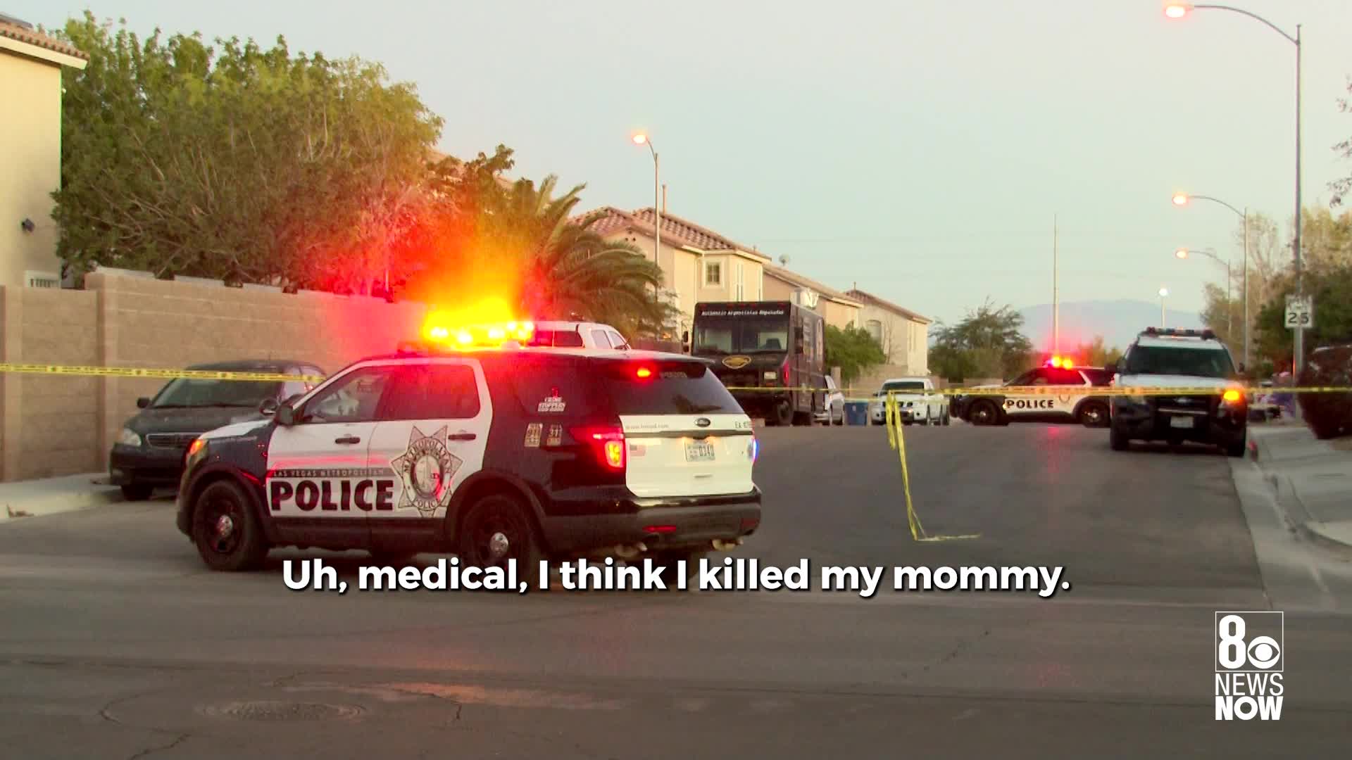 911 call: Woman accused of killing mother in Las Vegas calmly describes ...