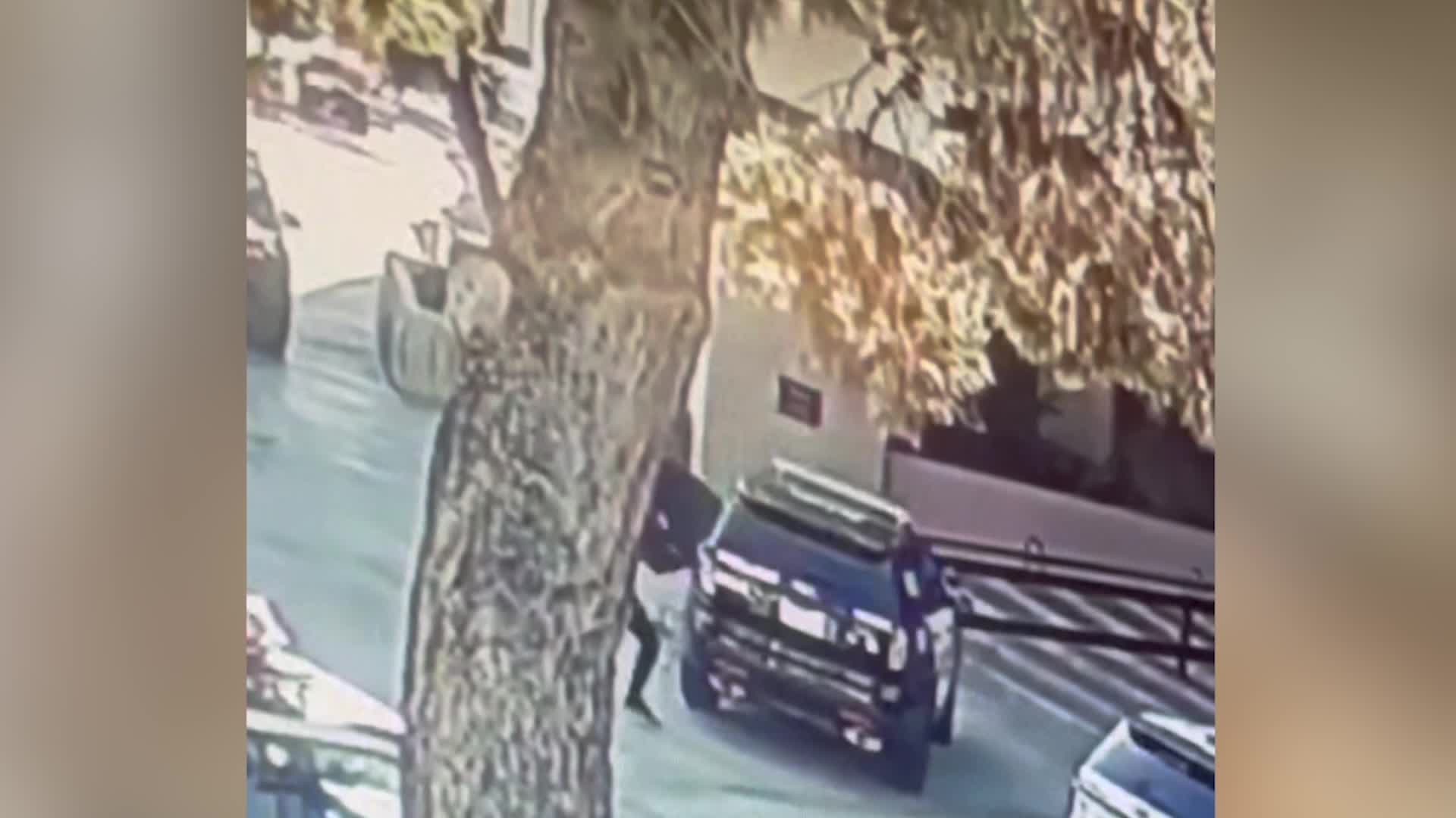 Security video shows moment police opened fire on accused UNLV shooter ...