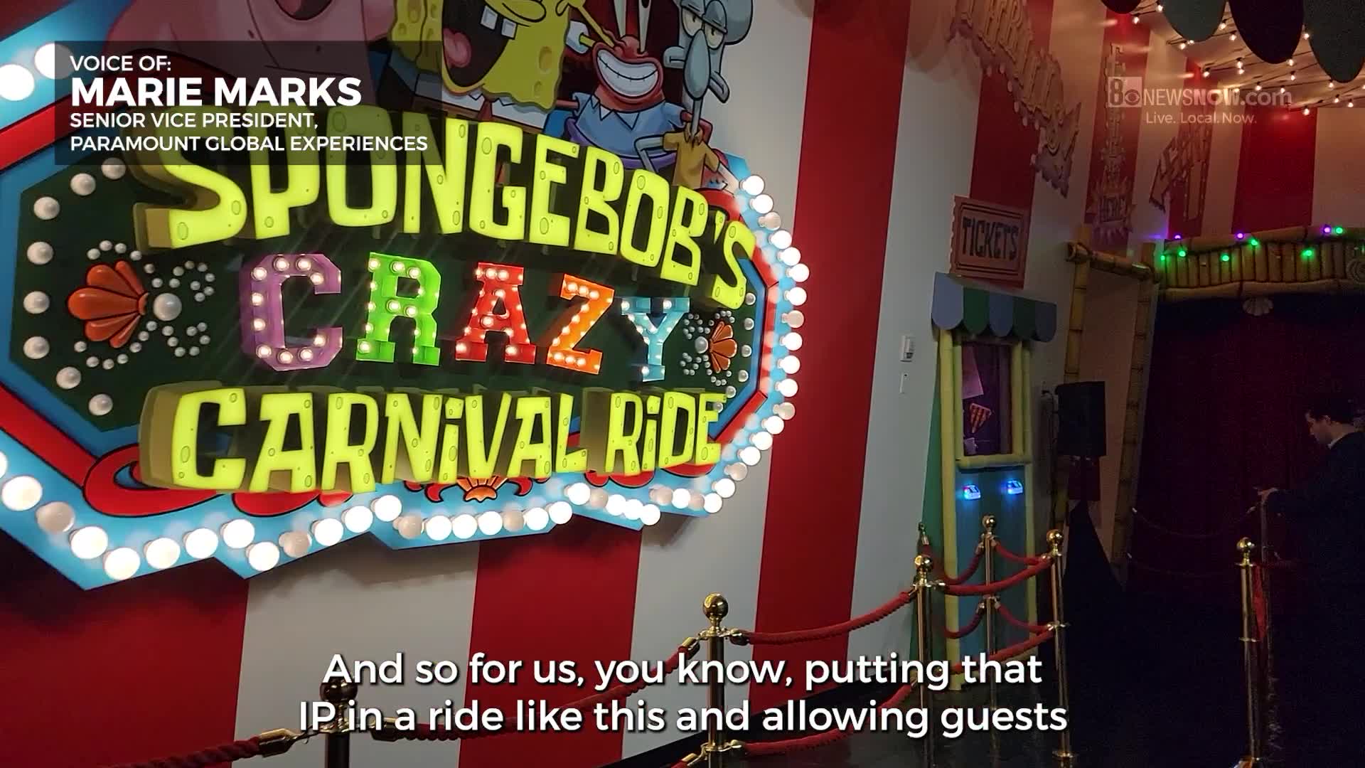 New Spongebob-themed ride opens on Las Vegas Strip – KLAS