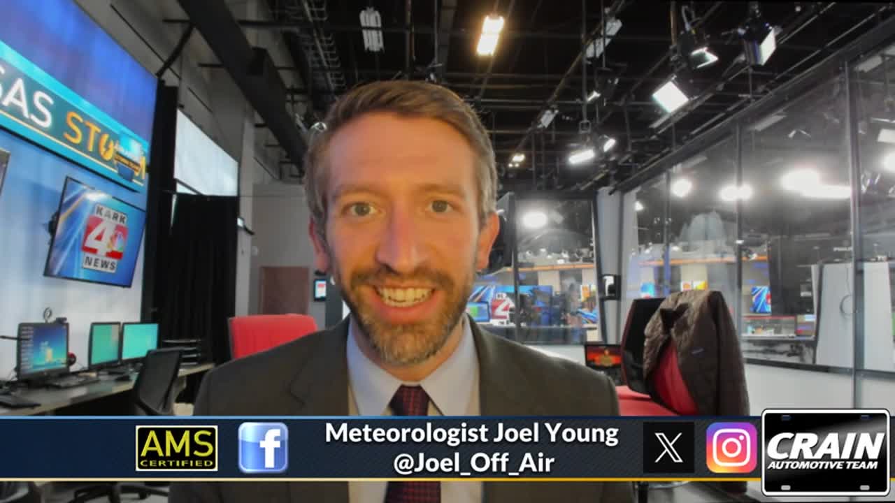 Joel’s Tuesday Afternoon Forecast – KLRT – FOX16.com