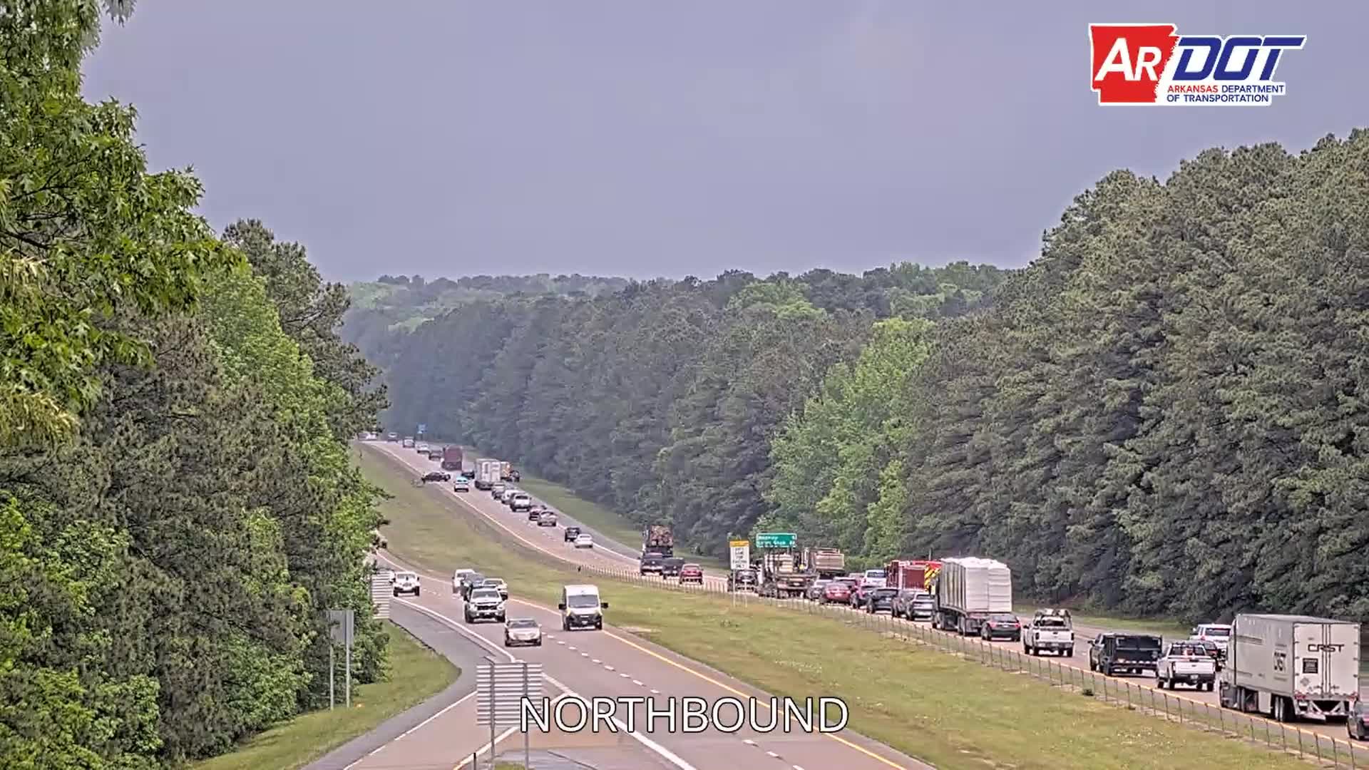 Crash on Interstate 530 in Jefferson County slows northbound traffic ...