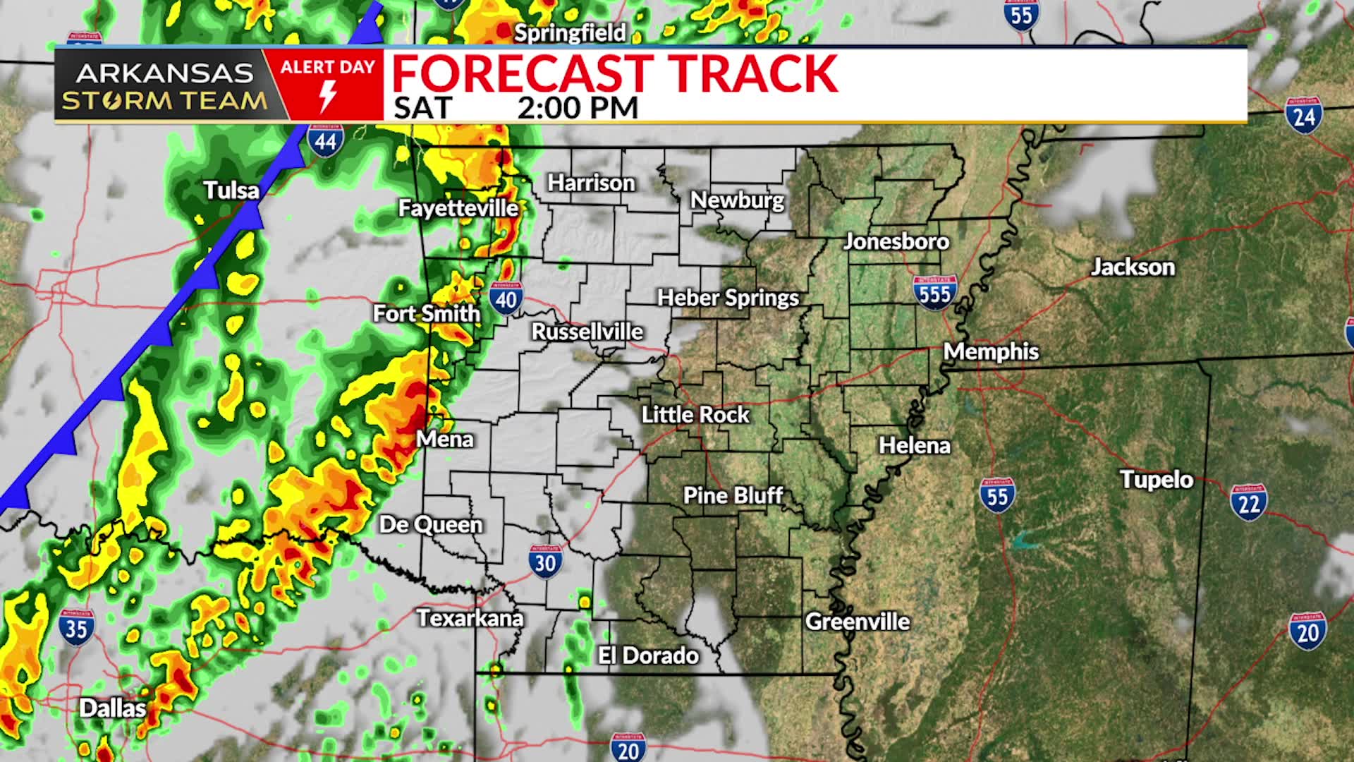 Arkansas Storm Team Alert Day – KLRT – FOX16.com