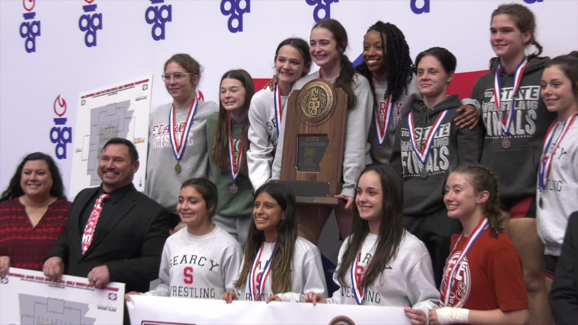 Searcy girls’ repeat highlights historic girls wrestling finals – KLRT ...