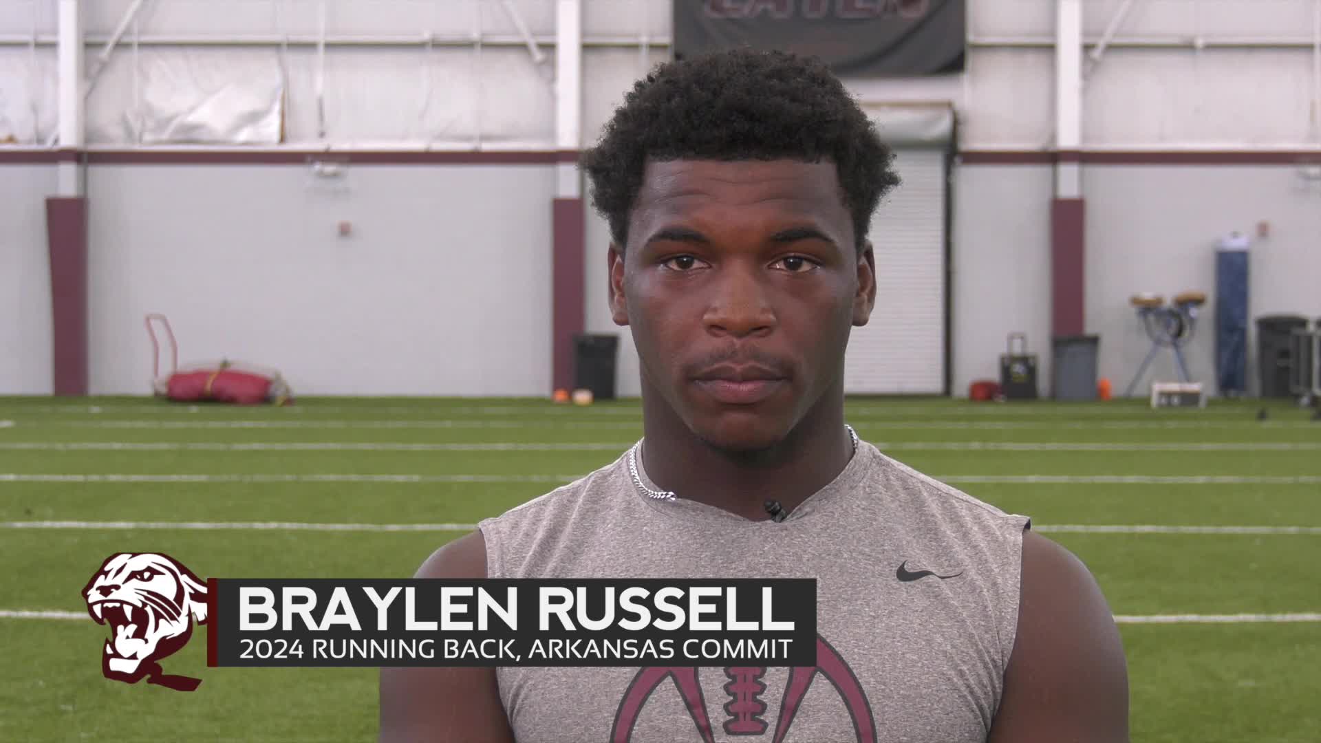 First 2024 Razorbacks commit Braylen Russell talks bright future, move ...