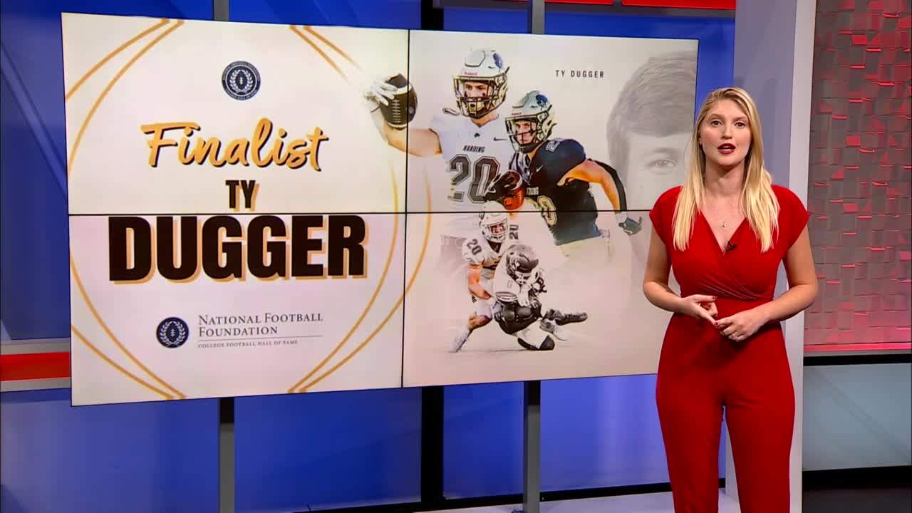 Harding University’s Ty Dugger named finalist for 2025 William V ...