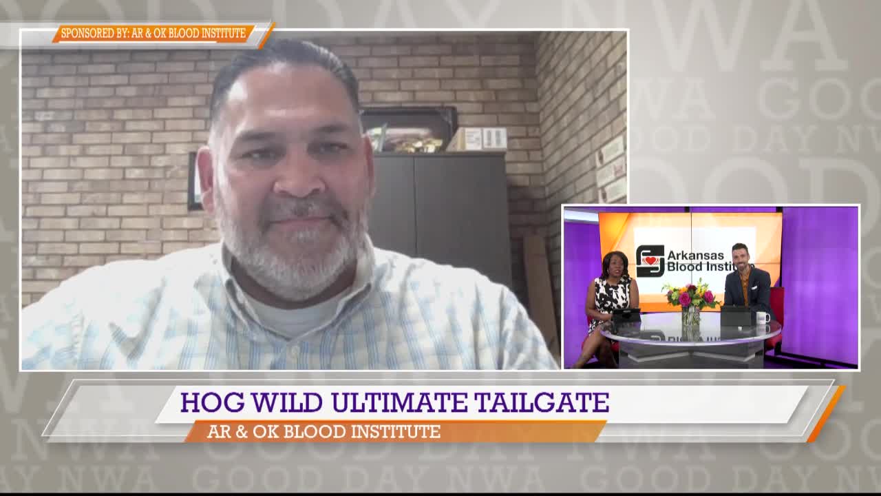 Give blood at the Hog Wild Ultimate Tailgate – KNWA FOX24