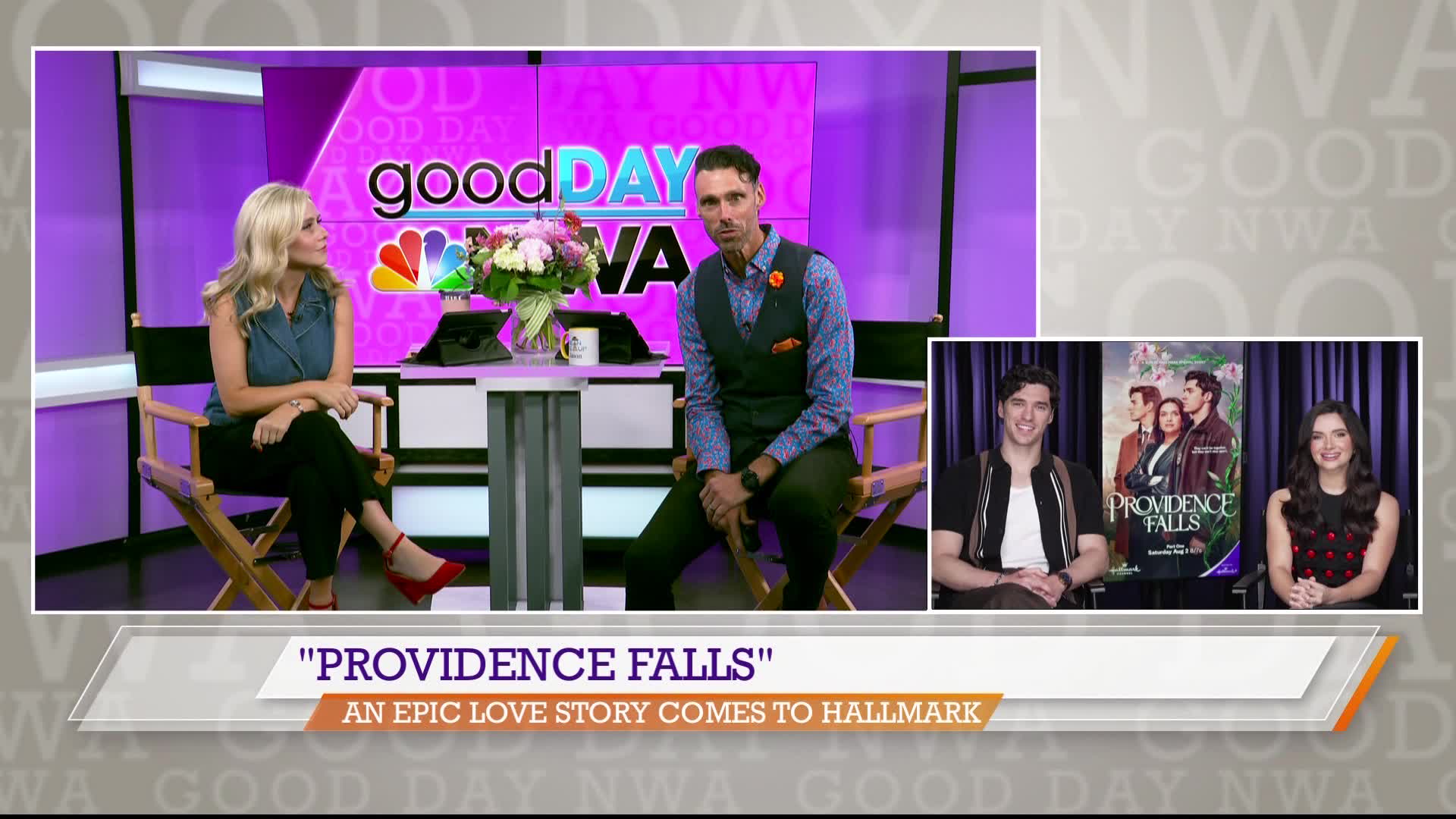 Hallmark Stars Talk New Movie ‘Providence Falls’ on Good Day – KNWA FOX24