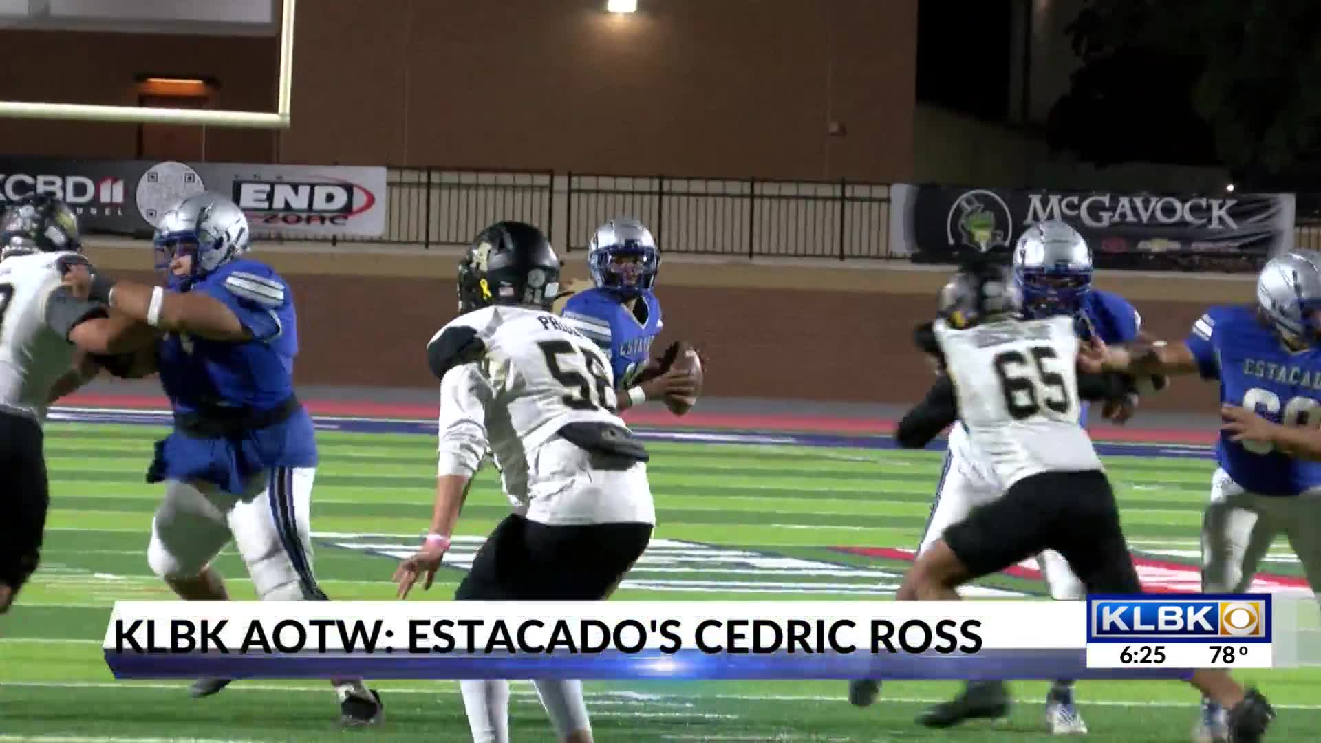 KLBK Athlete of the Week: Estacado’s Cedric Ross – KLBK | KAMC ...
