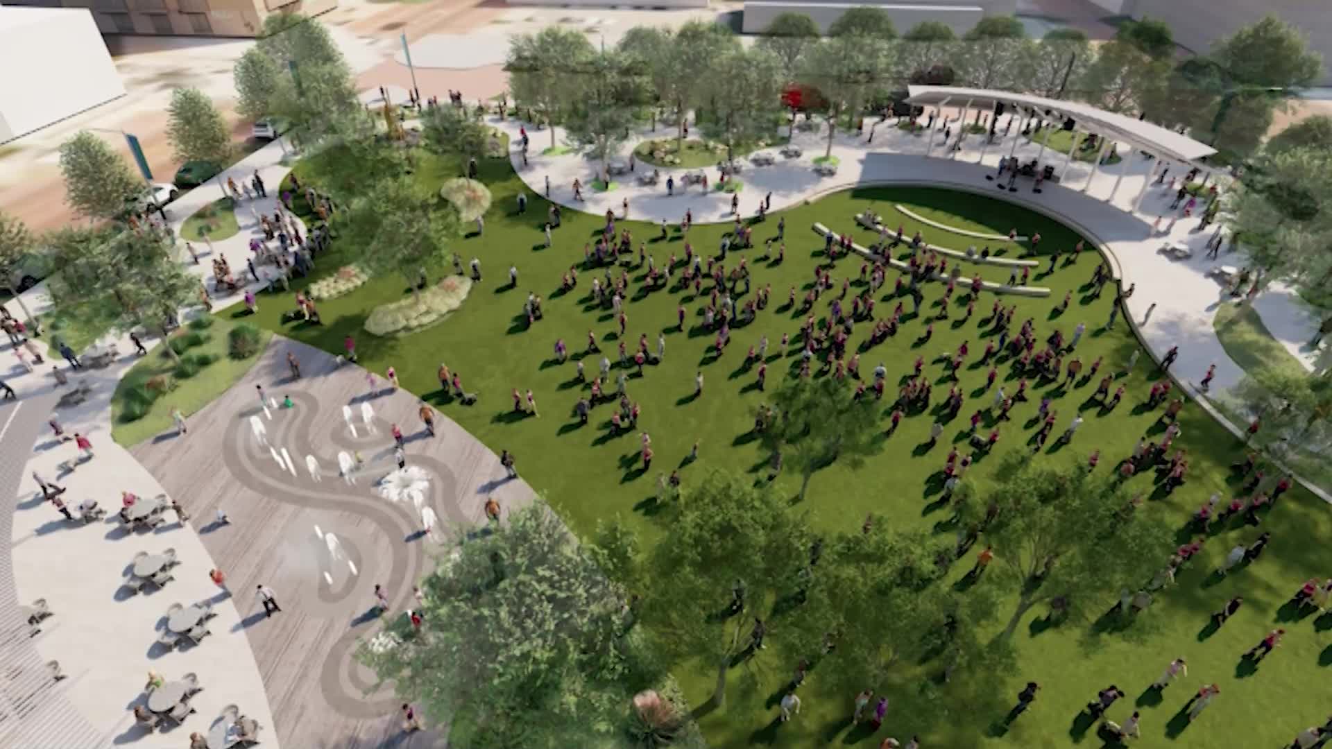 Update on downtown Lubbock civic park, what to expect for the project ...