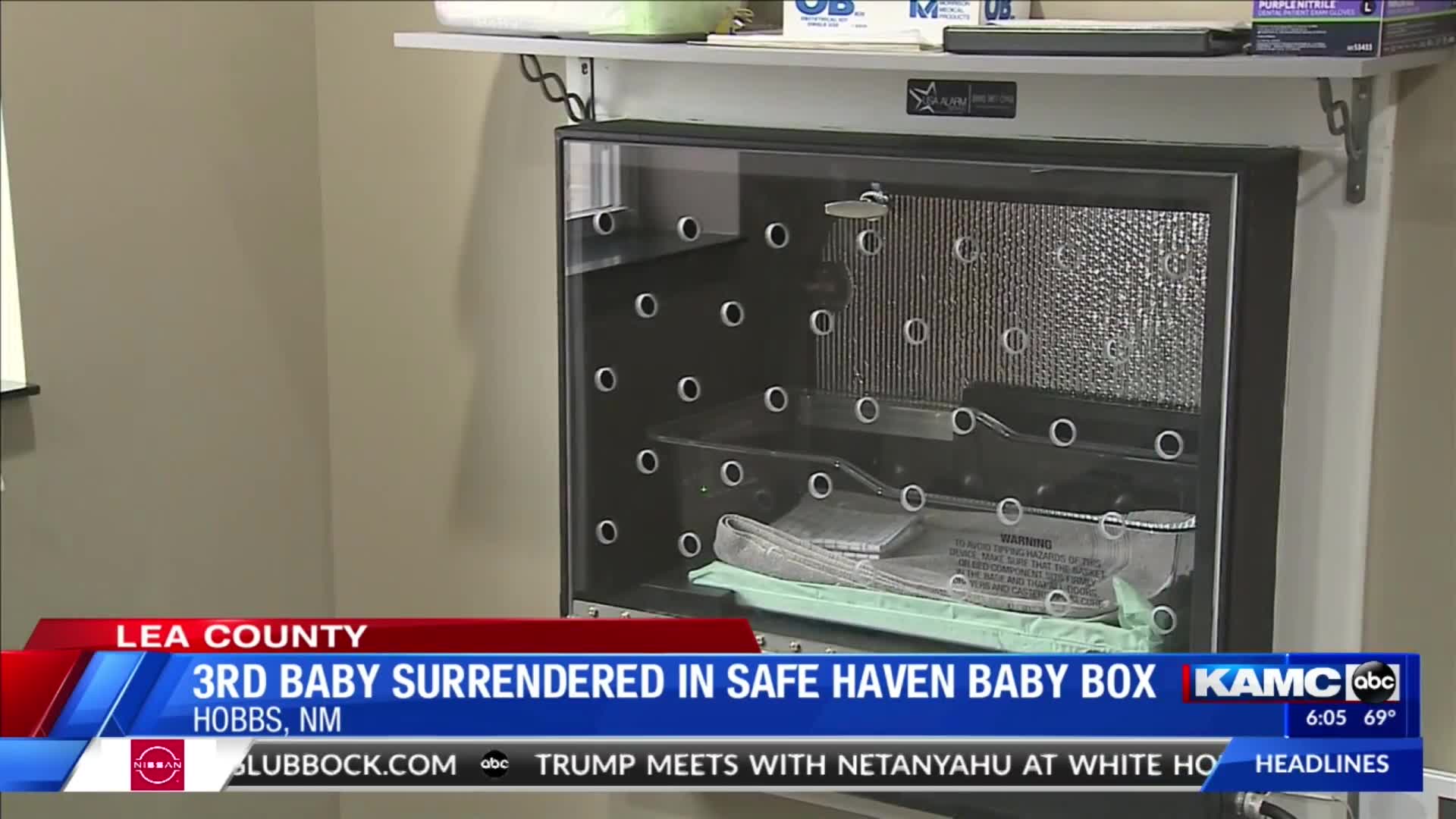 Third infant surrendered at Hobbs baby box location – KLBK | KAMC ...