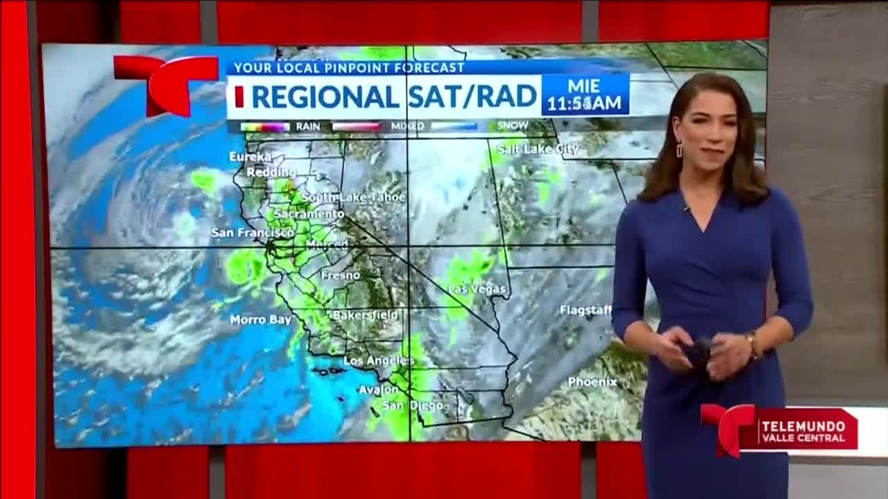 6:00 pm Noticiero Telemundo Valle Central clima de Balersfield 29 de ...