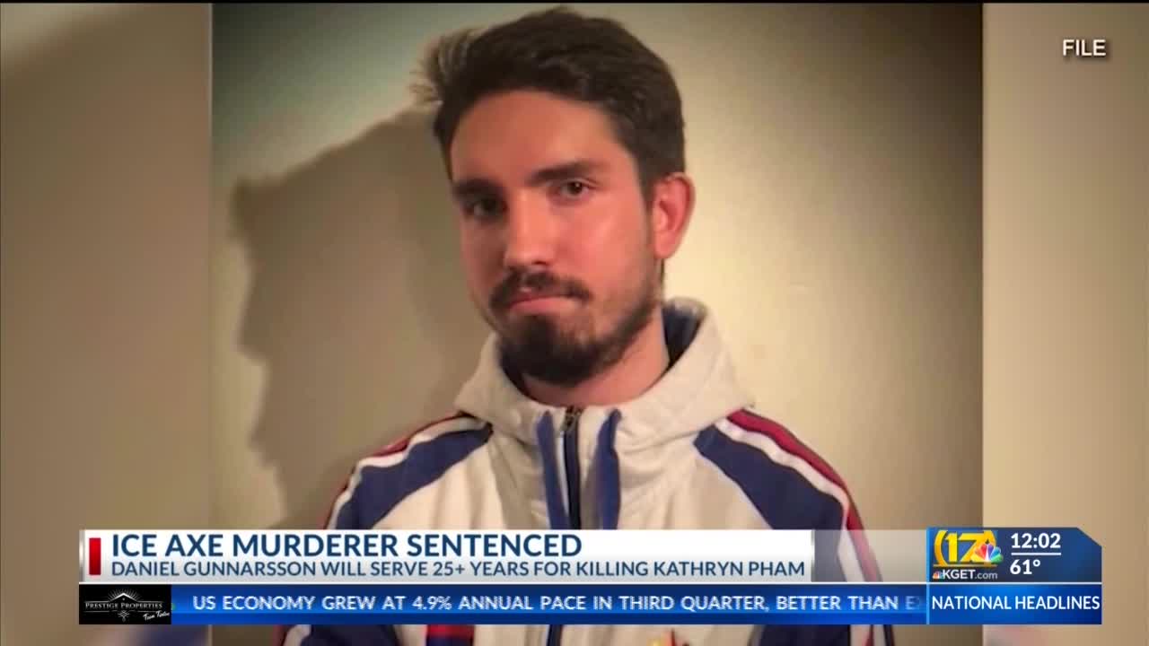 ‘Monster’ Gunnarsson gets life term for ice ax murder – KGET 17 News