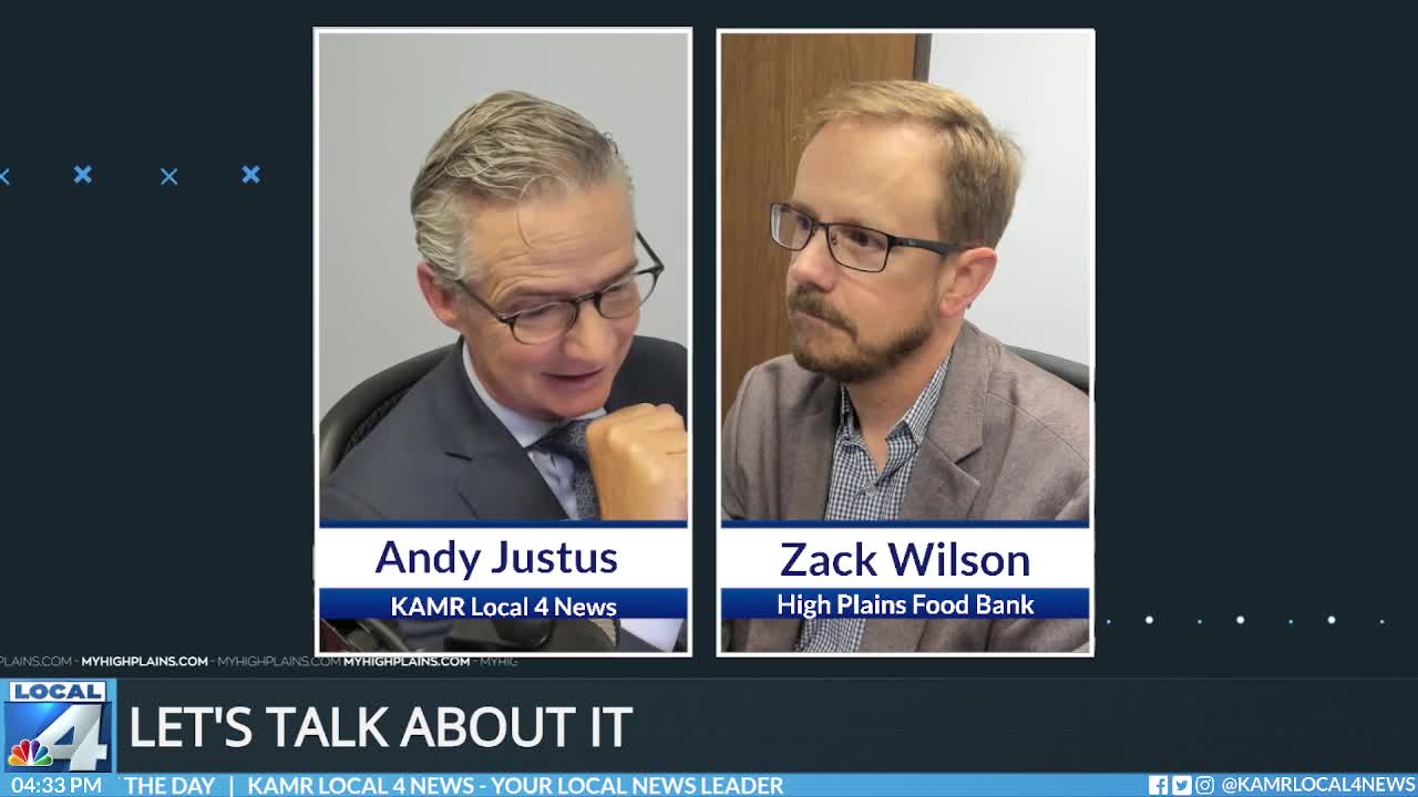Let’s Talk About It: Zack Wilson and the High Plains Food Bank – KAMR ...