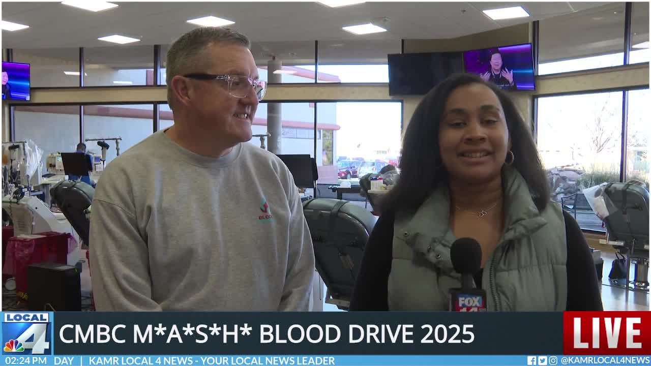 Live 5: Coffee Memorial Blood Center hosts 43rd annual M*A*S*H blood ...