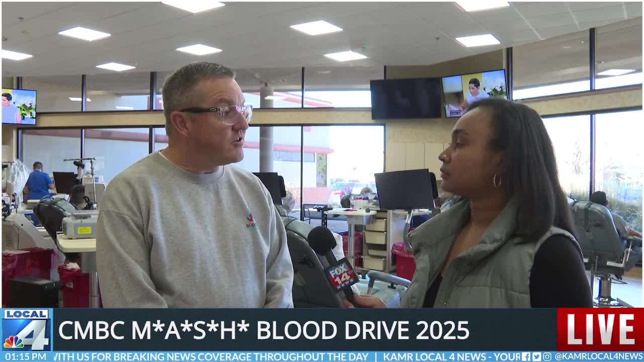 Live 4: Coffee Memorial Blood Center hosts 43rd annual M*A*S*H blood ...