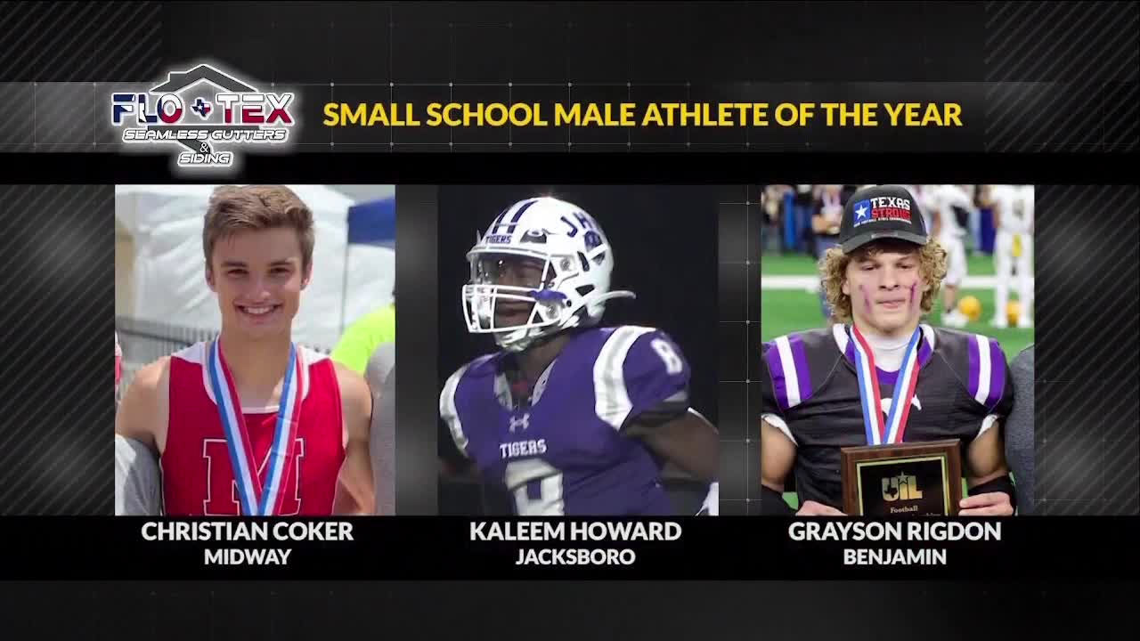 Grayson Rigdon small athlete of the year 2023 Nexstar Sports Awards ...