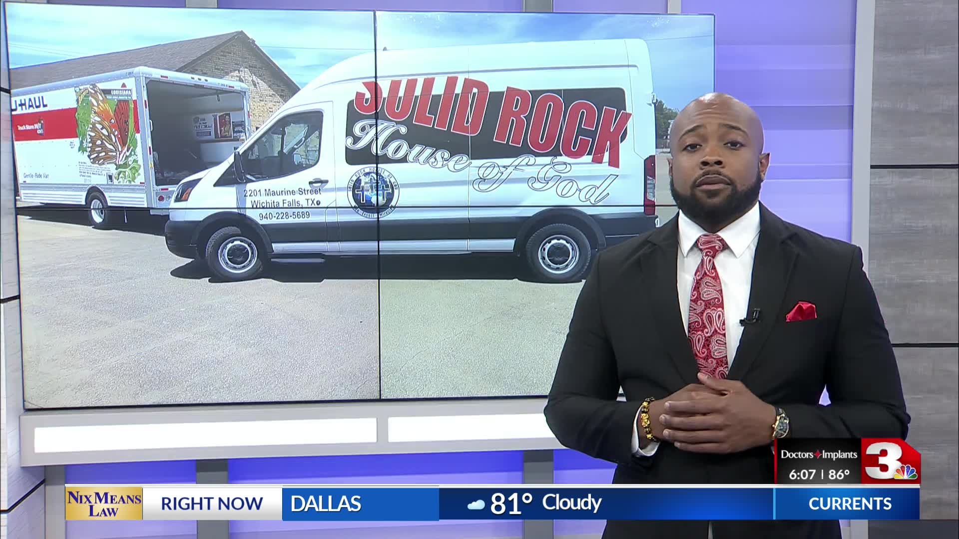 Solid Rock House of God Aids Mineral Wells Tornado Victims ...