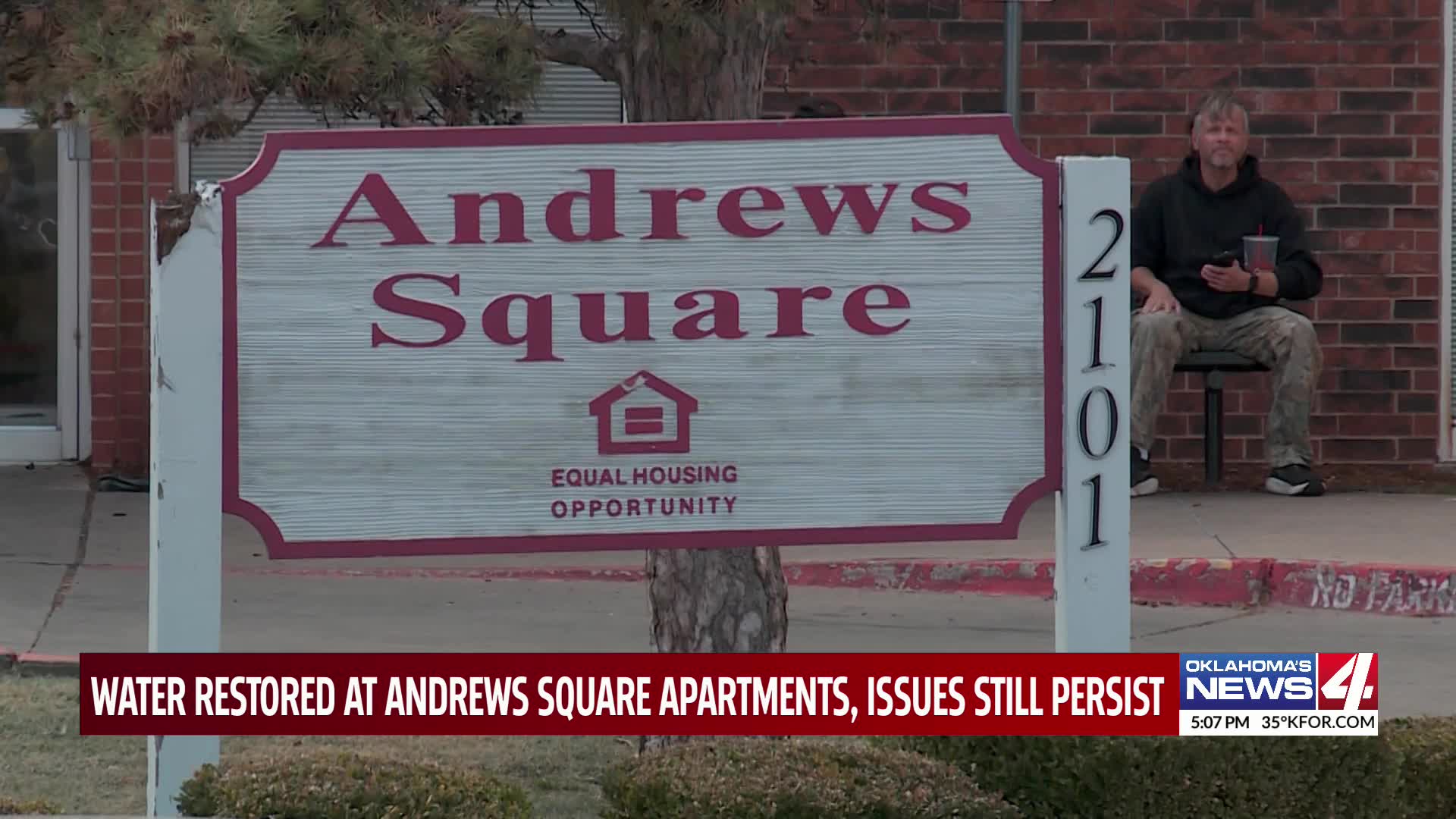 Water restored at Andrews Square Apartments, issues still persist ...