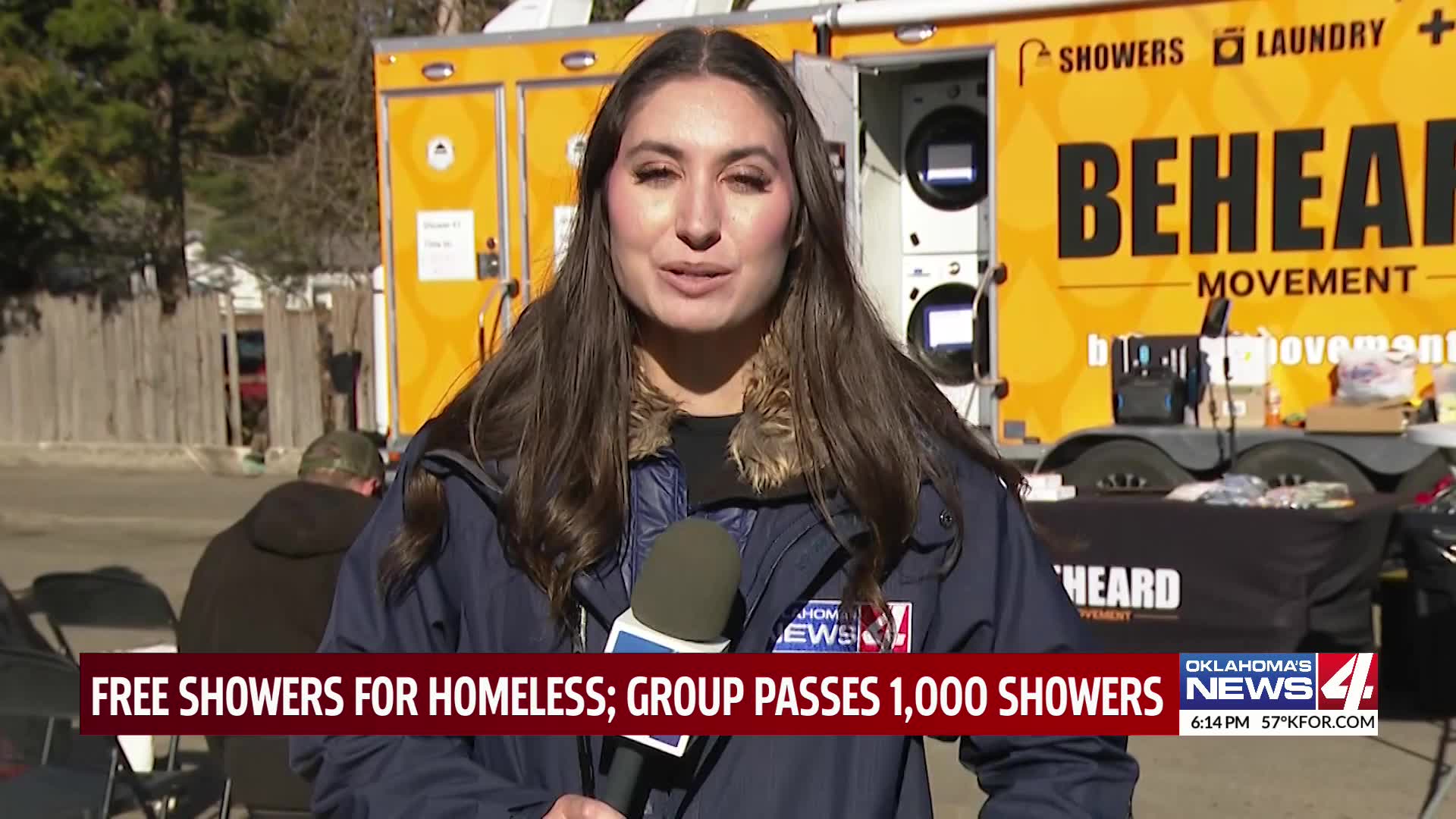 Free showers for homeless; group passes 1,000 showers – KFOR.com ...