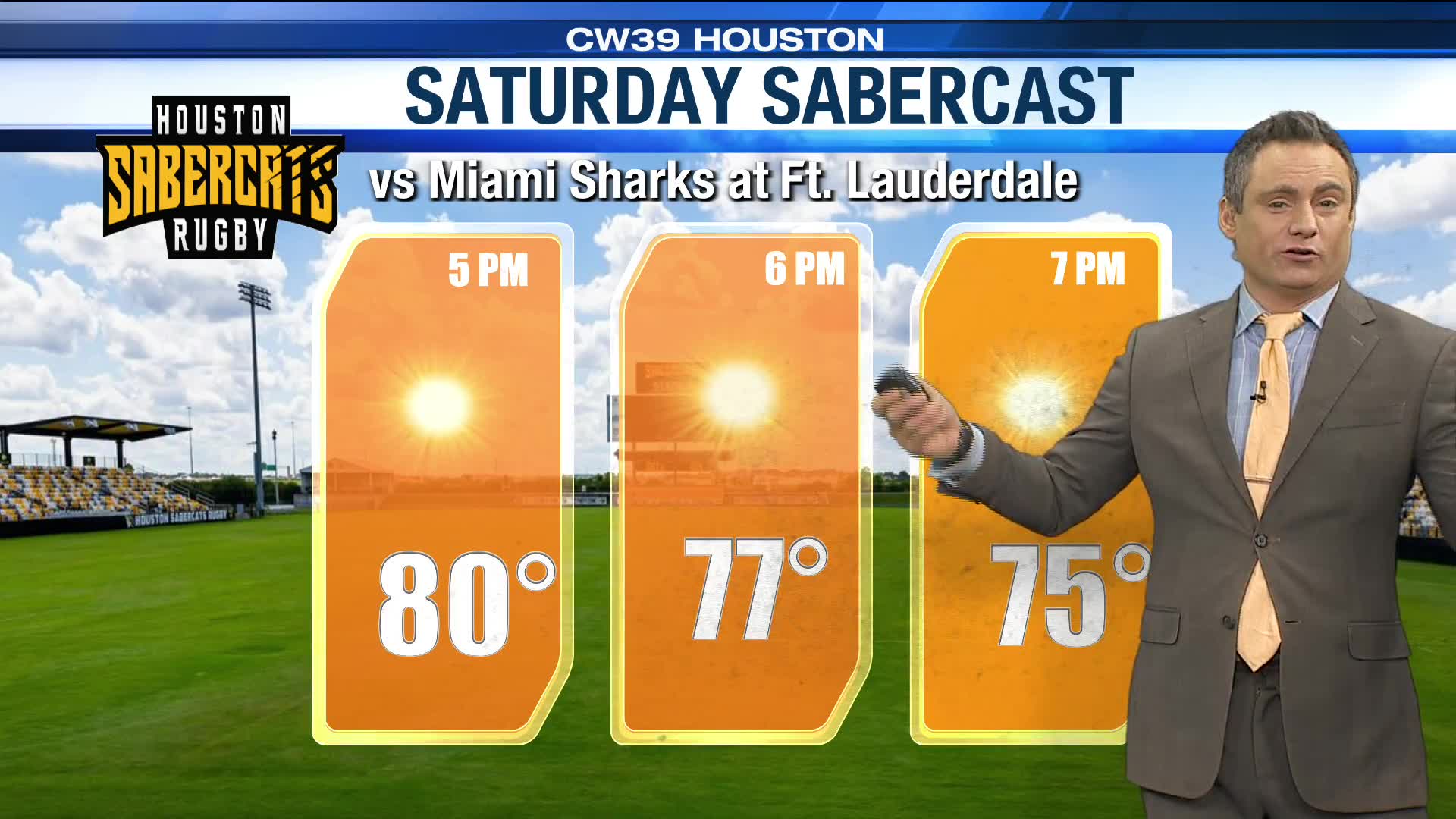Saturday SaberCAST looks good! – CW39 Houston