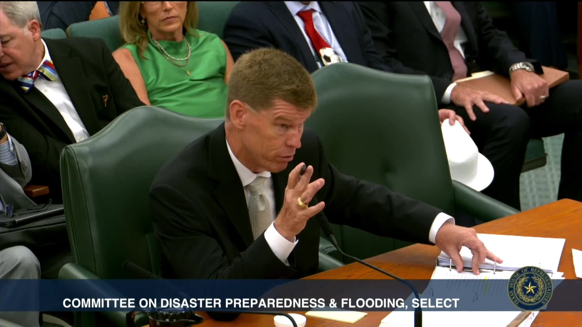 TX Senate & House Select Committees on Disaster Prep & Flooding Noon-2 ...