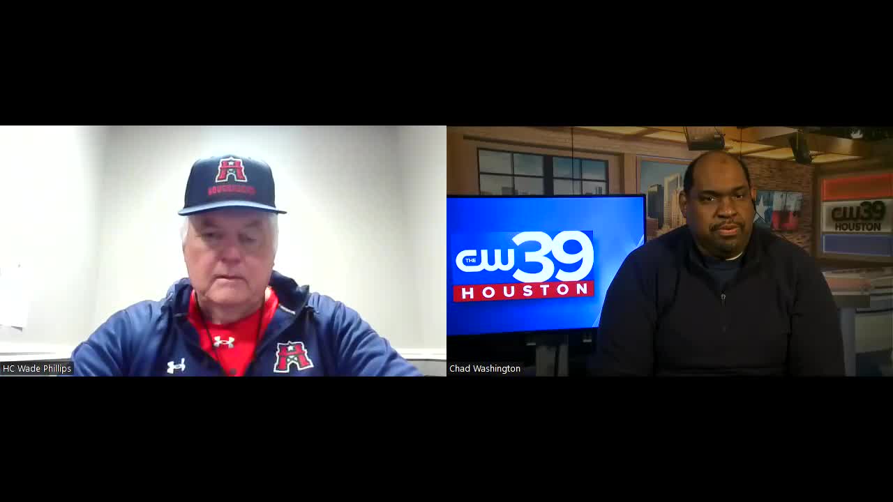 Interview with Houston Roughnecks head coach Wade Phillips – CW39 Houston Interview with Houston Roughnecks head coach Wade Phillips – CW39 Houston