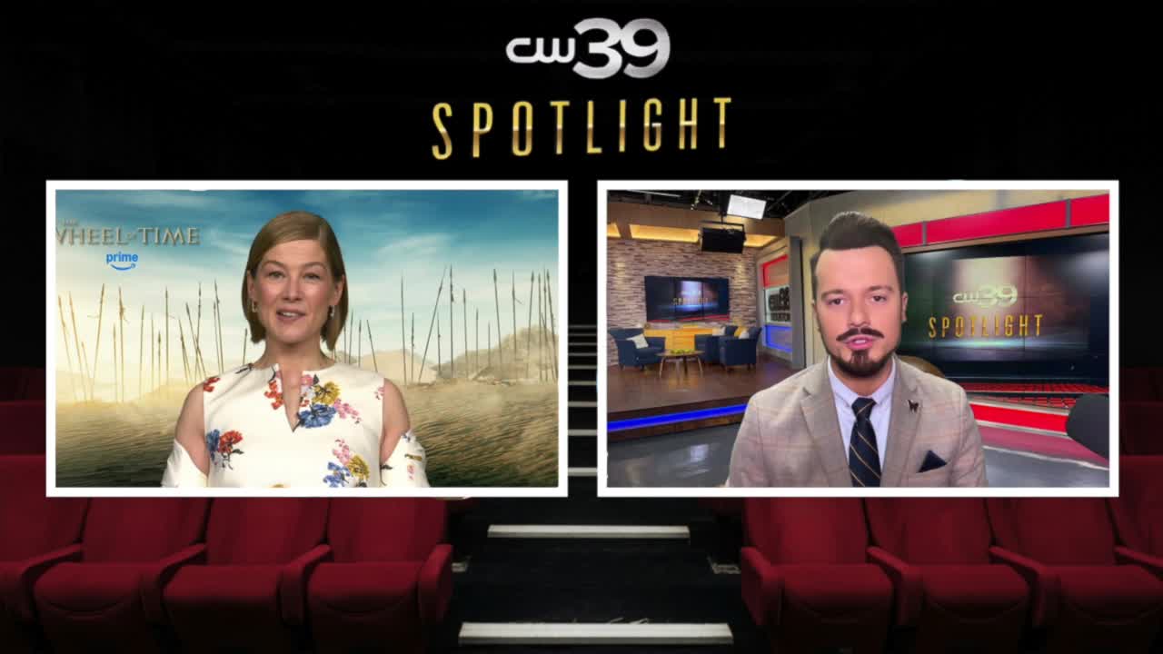 Rosamund Pike Talks Season 3 of The Wheel of Time on CW39 Spotlight ...