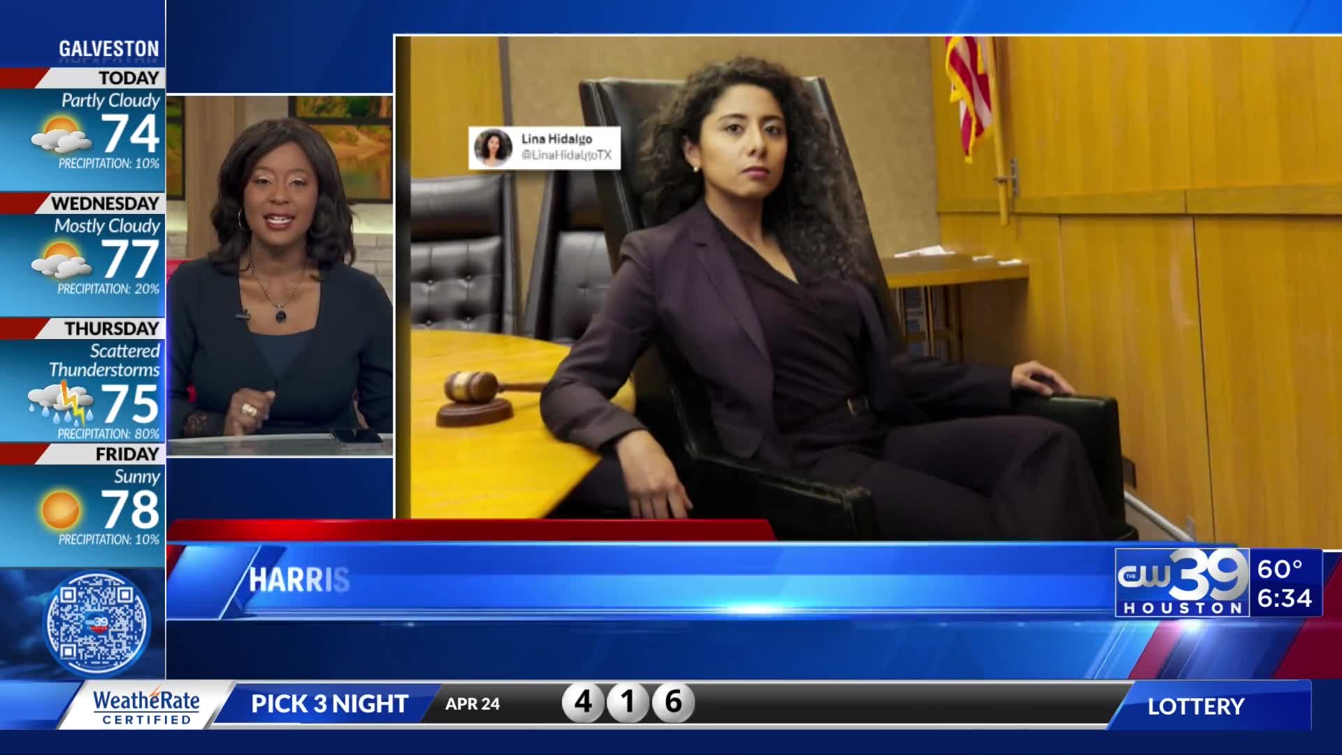 Harris County Judge Lina Hidalgo featured in Vogue – CW39 Houston