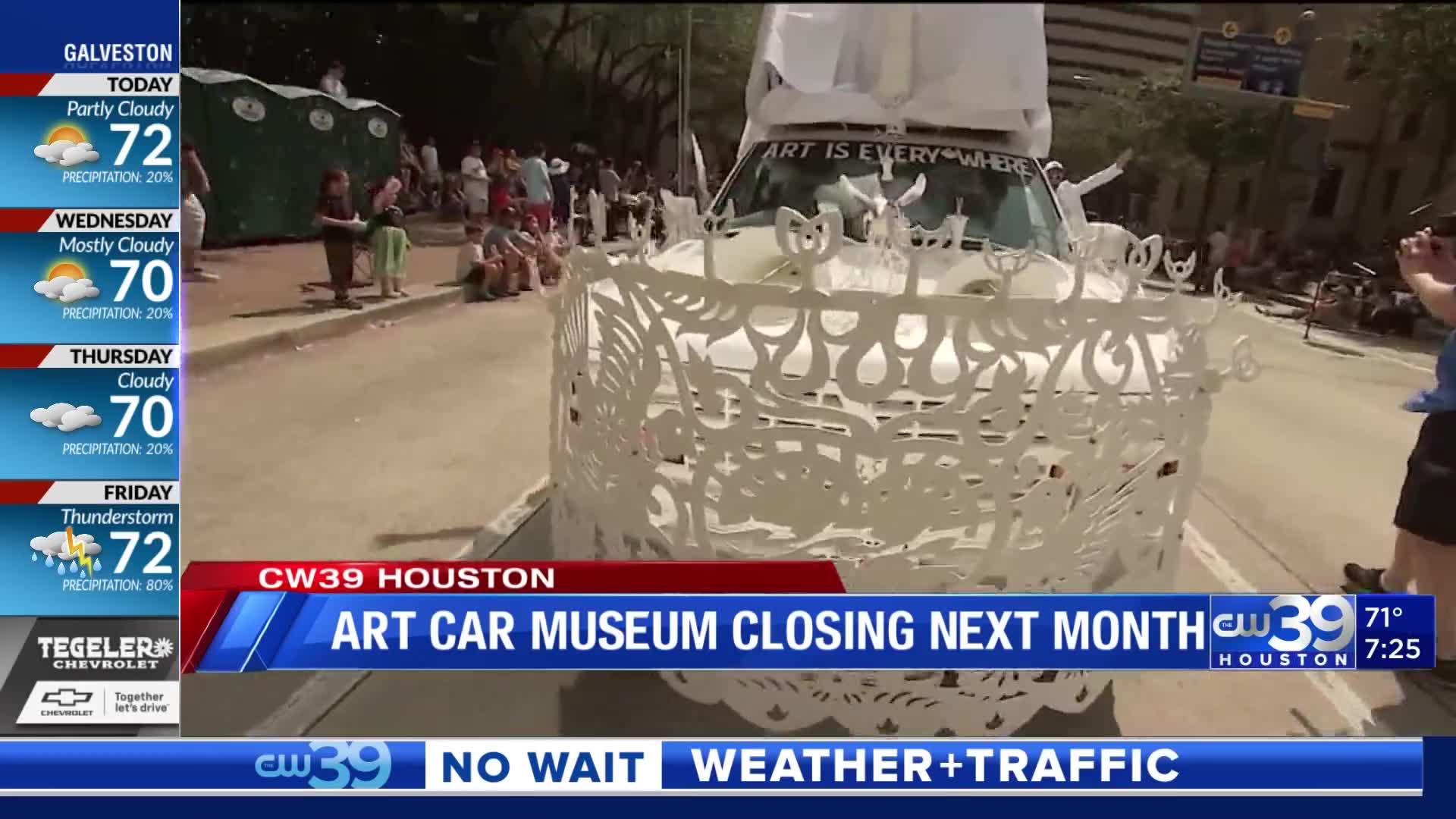 CW39 Famous Houston Art Car Museum Closing in April – CW39 Houston