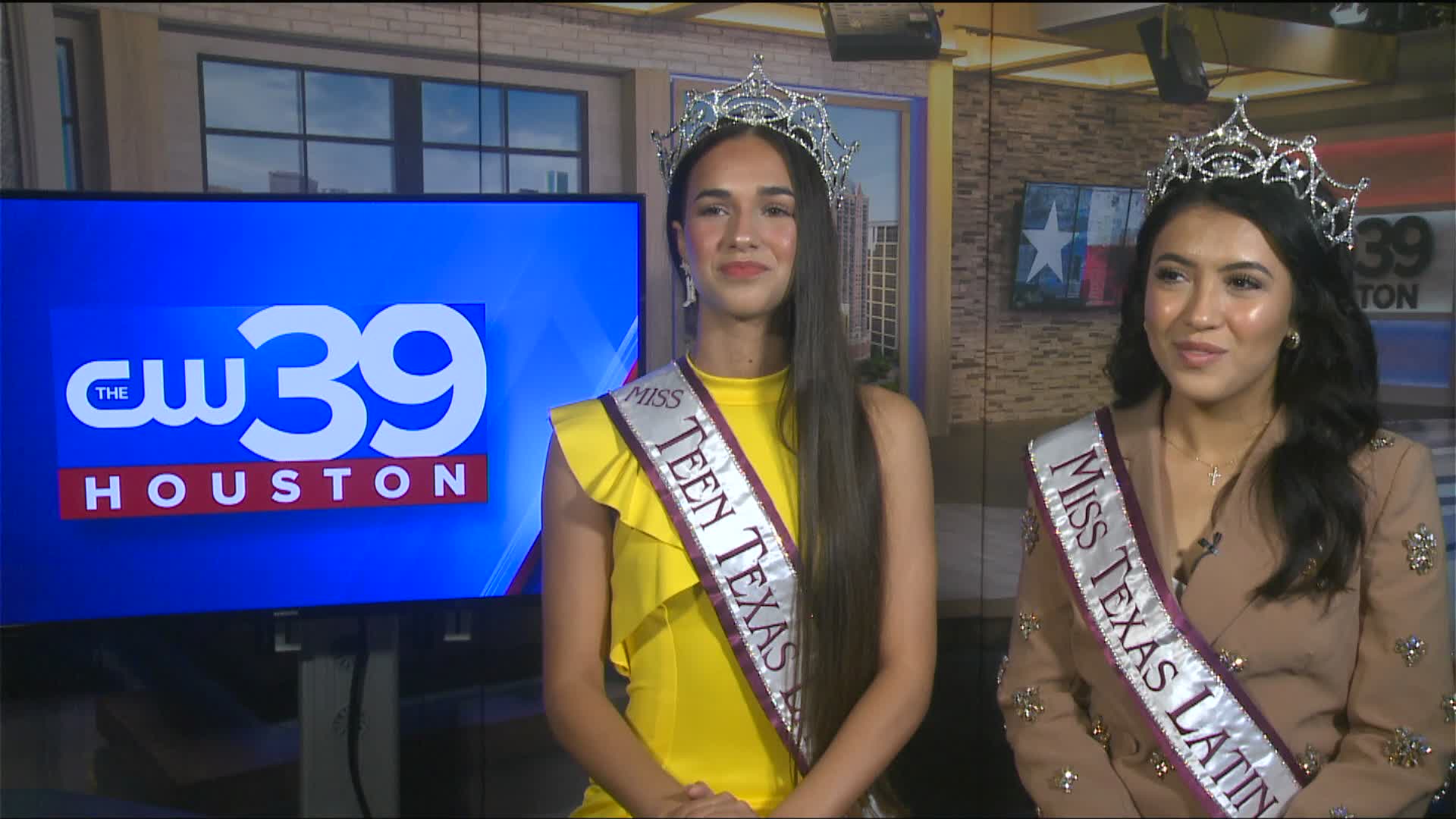 Miss Texas Latina Pageant Organization crowns two new winners | CW39 ...