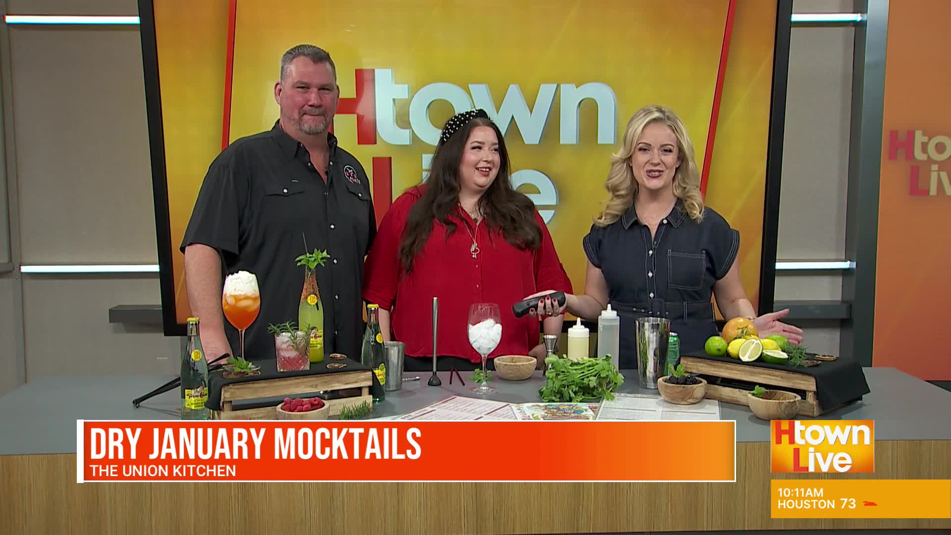 Dry January Mocktails at The Union Kitchen – CW39 Houston