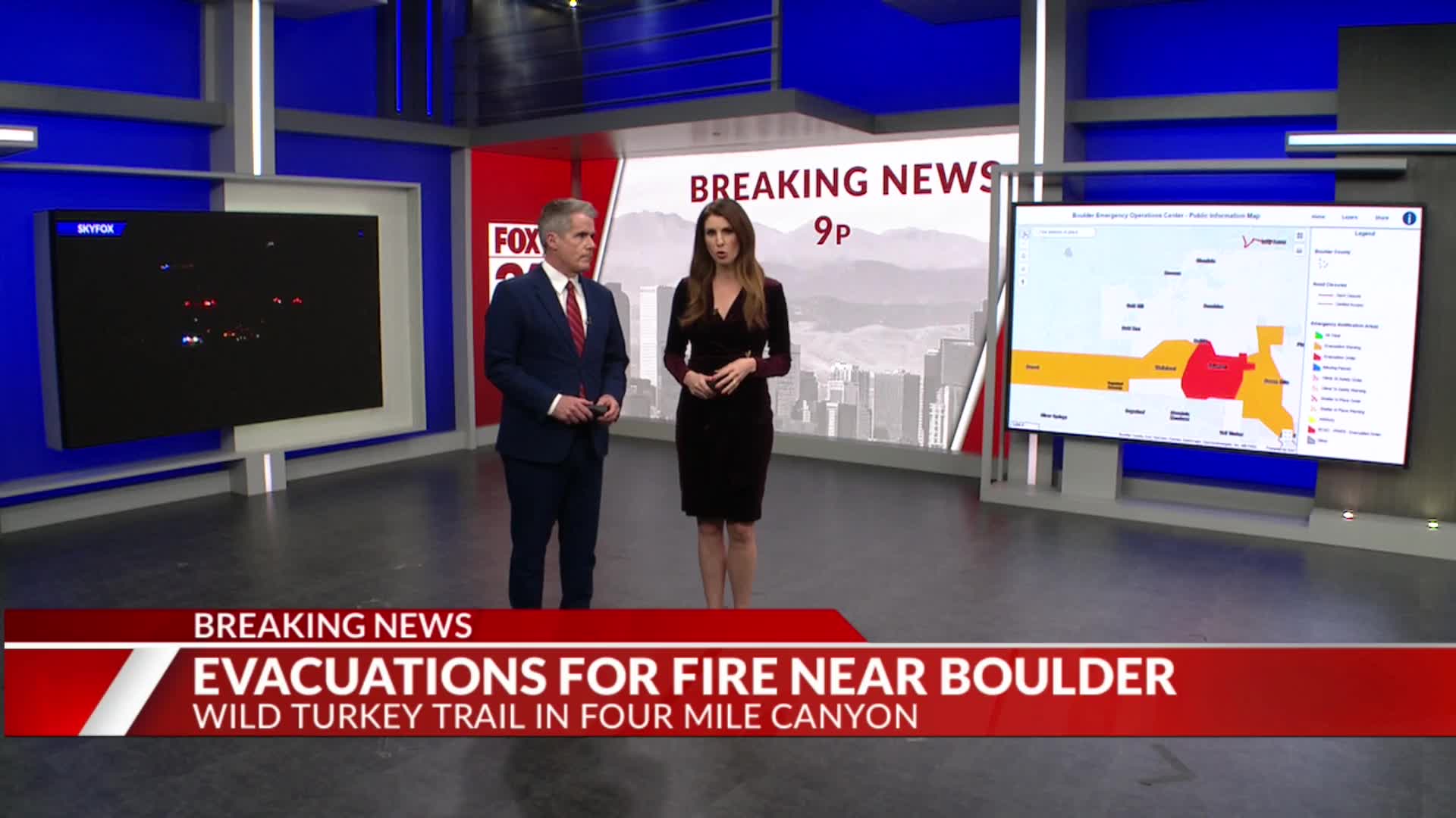 Wildfire in Four Mile Canyon prompts evacuation order for area ...