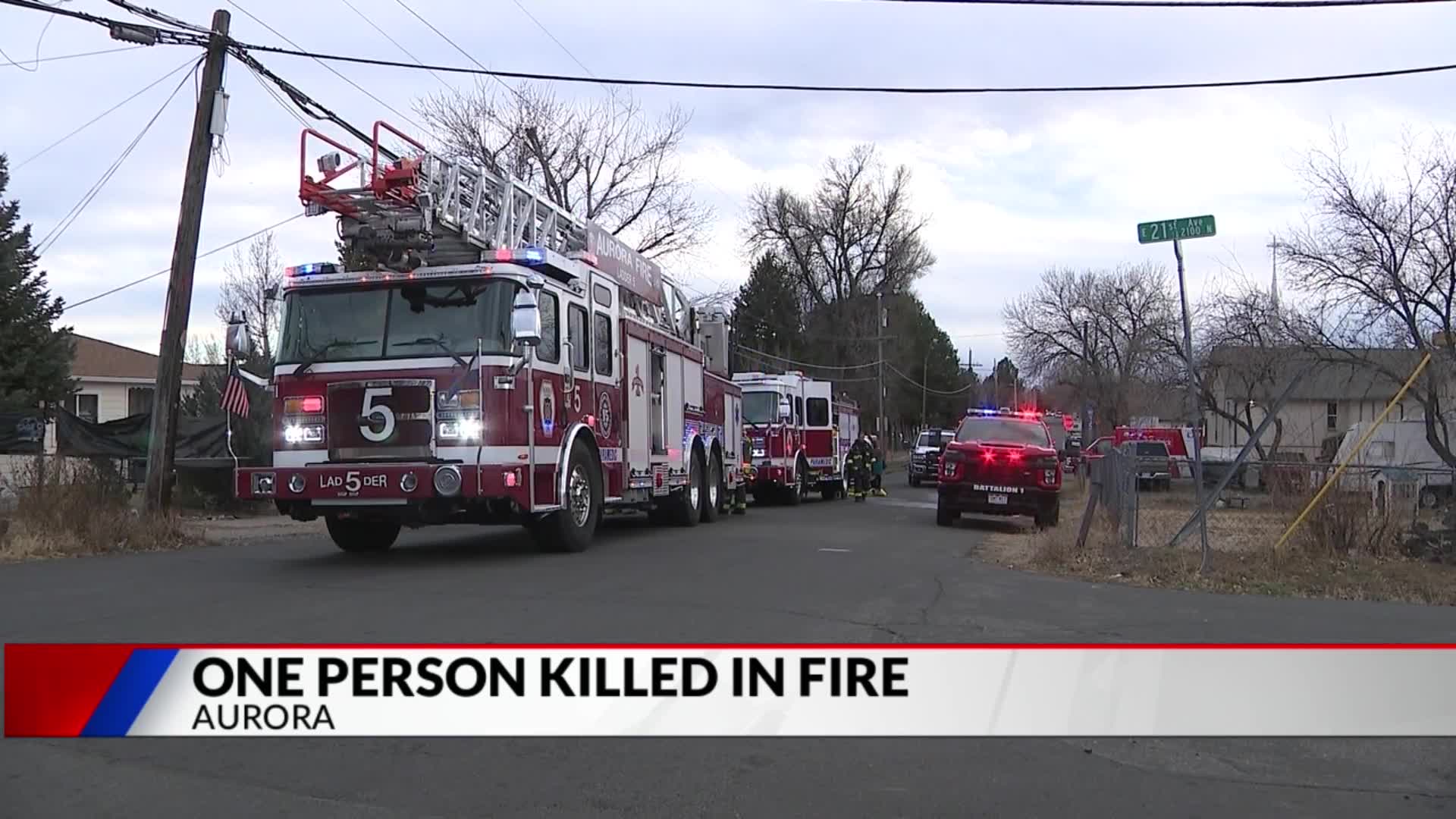 1 dead, 5 displaced after Aurora fire east of I-225 – FOX31 Denver
