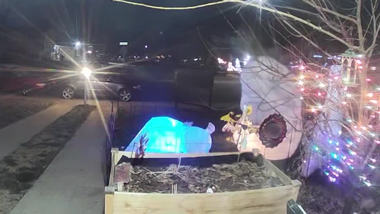 Caught on camera: ‘Grinch’ slashes holiday inflatables in Wheat Ridge ...