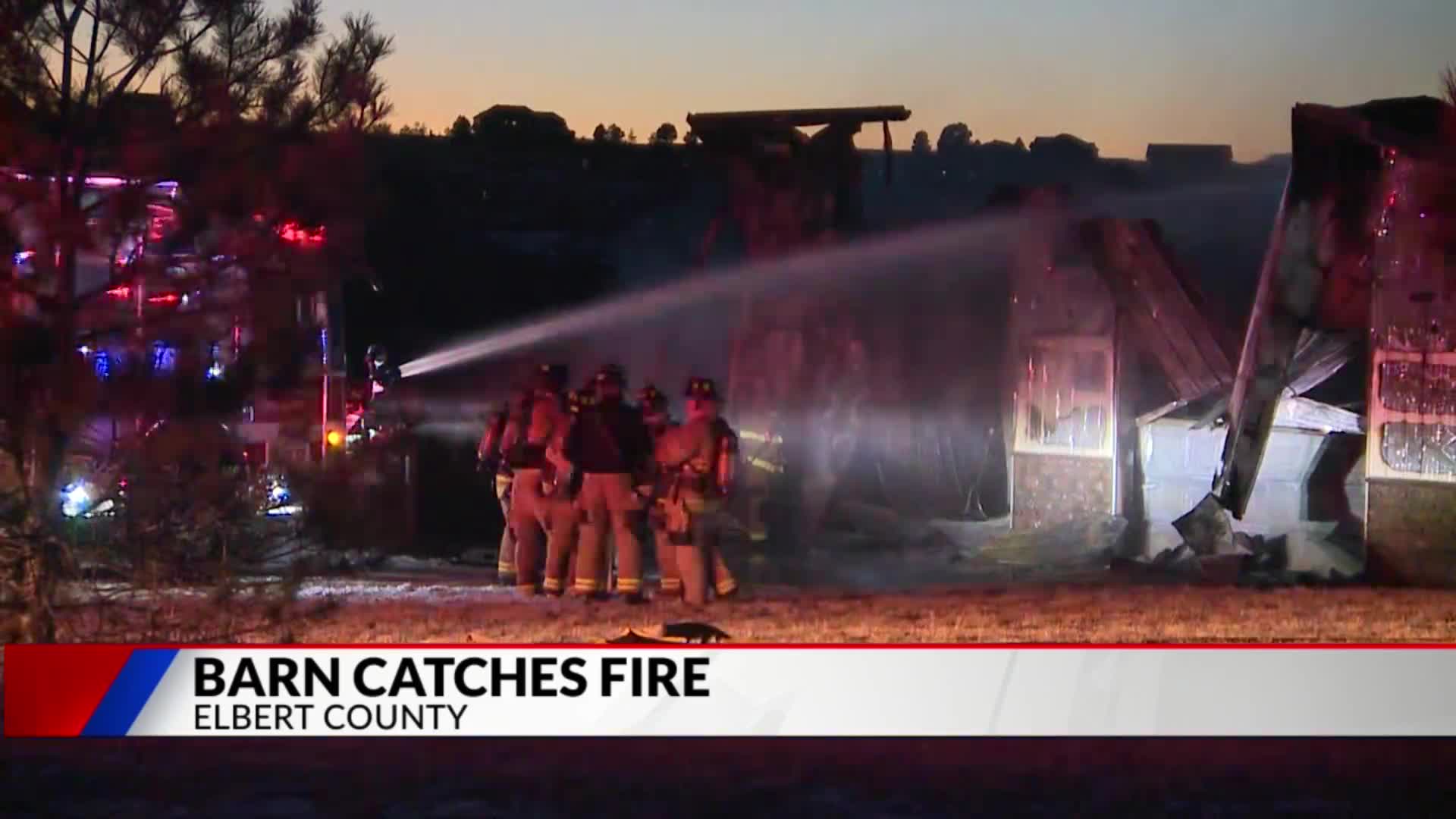 Barn fire smoke plume seen from miles away Saturday – FOX31 Denver